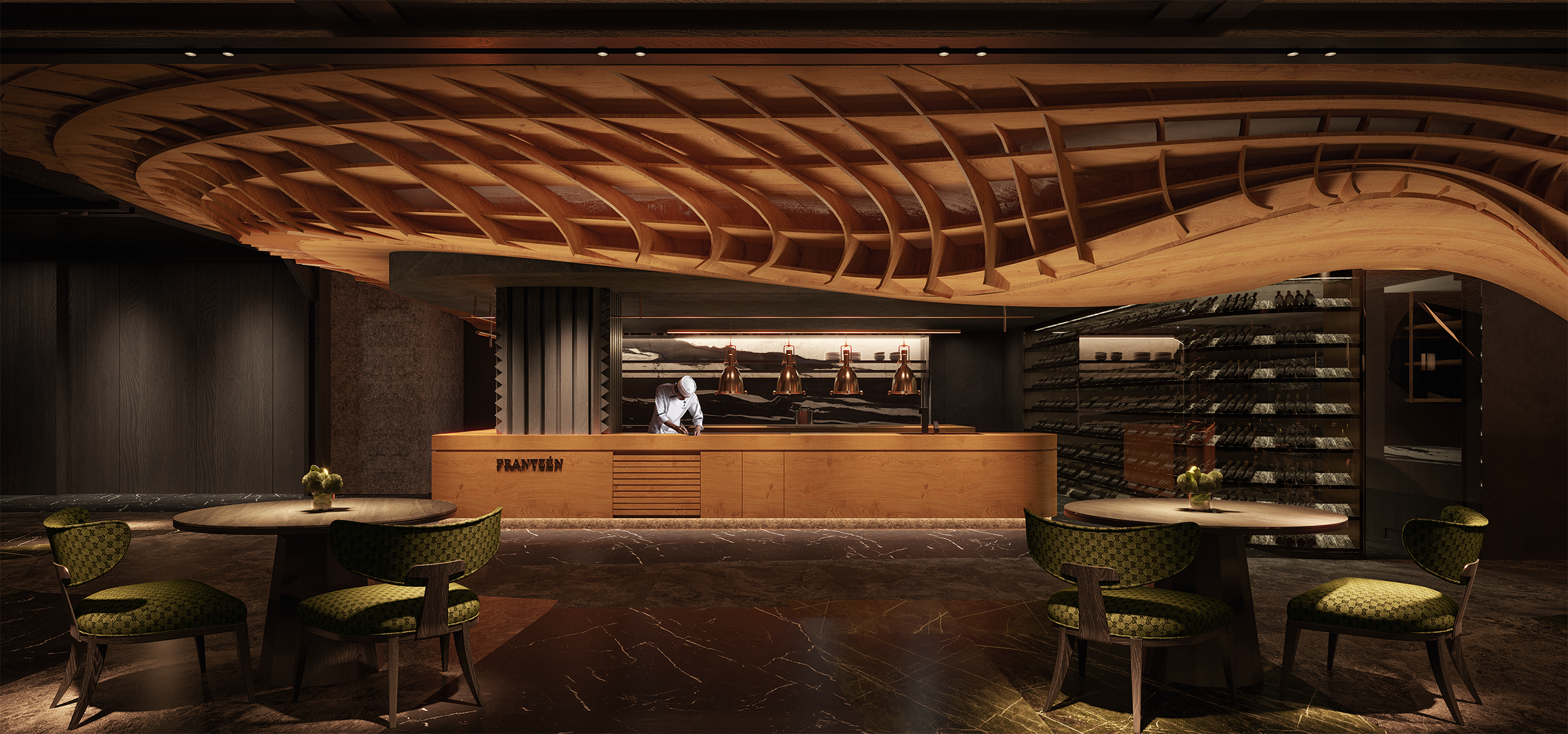 FRANTZÉN MICHELIN CHEF RESTAURANT by URO Design Concepts - Architizer