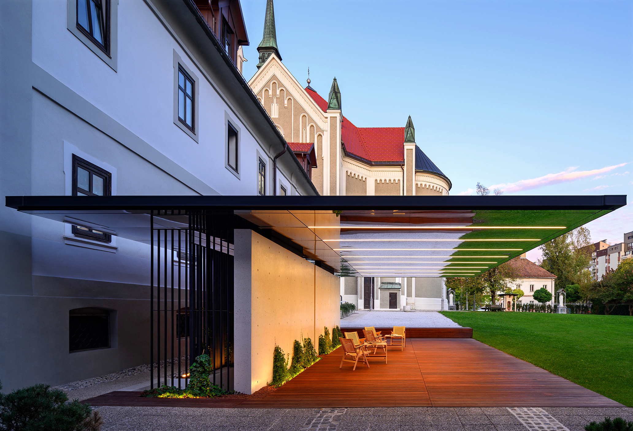 Trnovo Church Pavilion by Studio 360 - Architizer