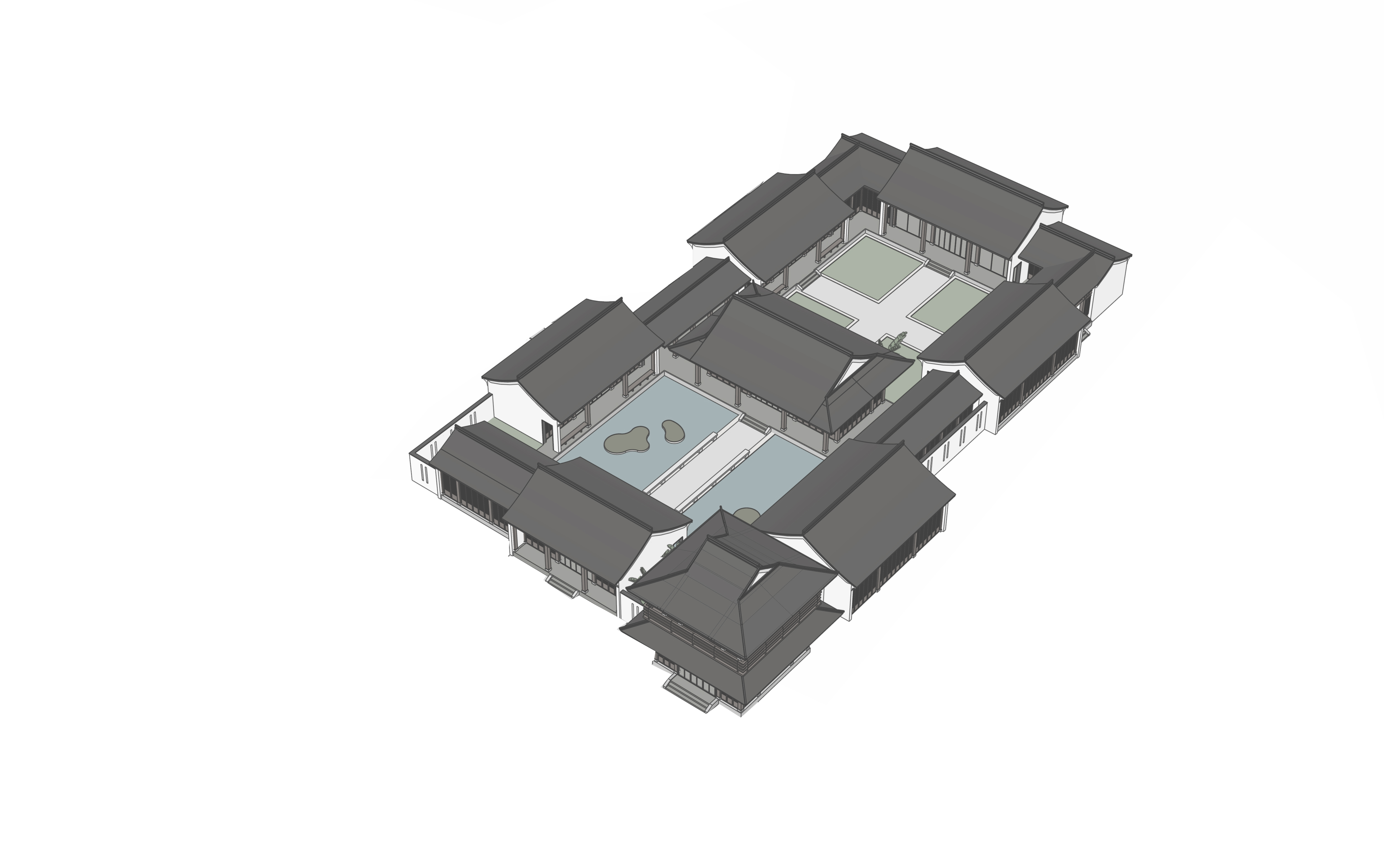 Experience center of Chinese ancient post stations by YI JIAN ...