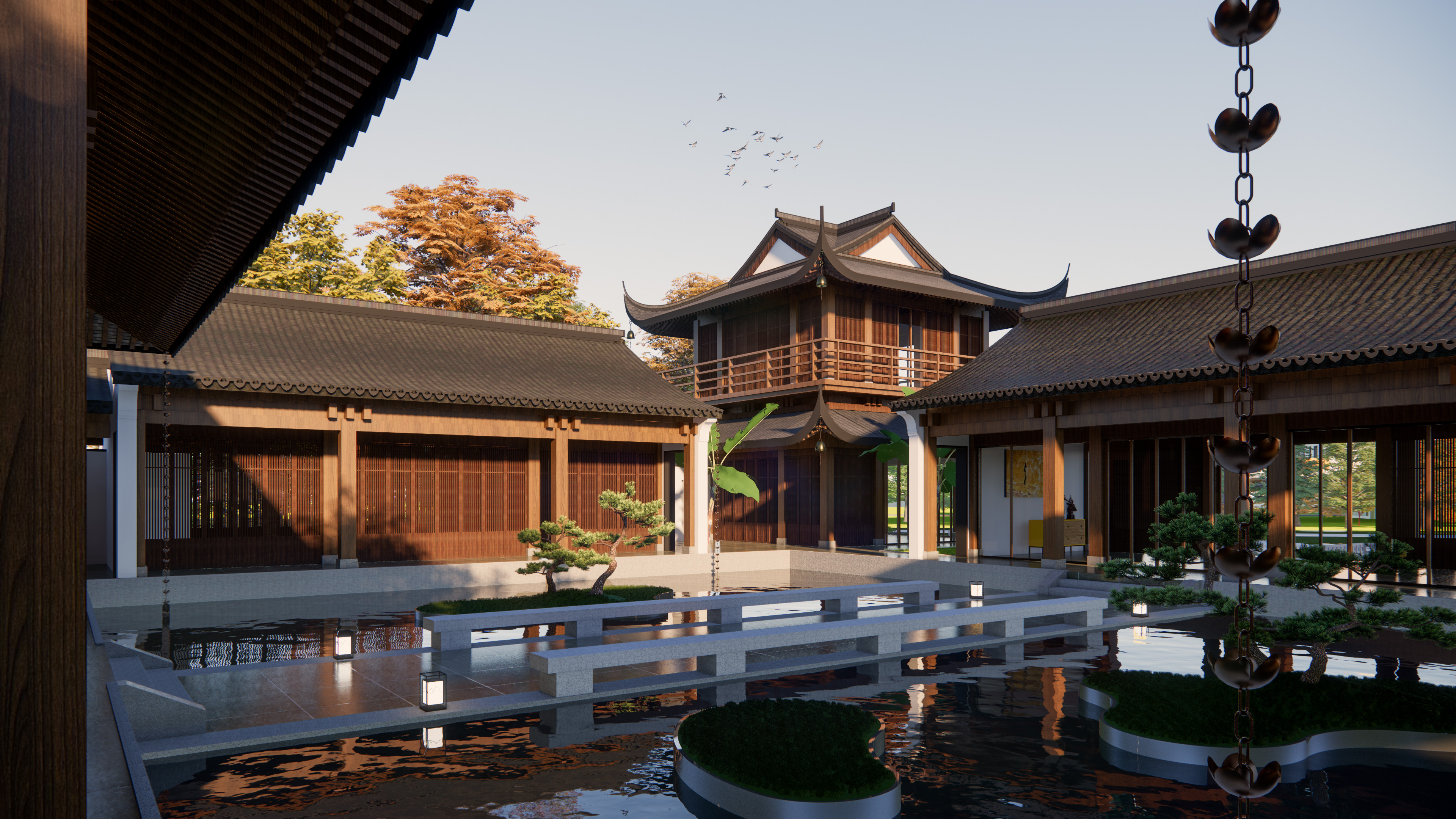 Experience center of Chinese ancient post stations by YI JIAN ...