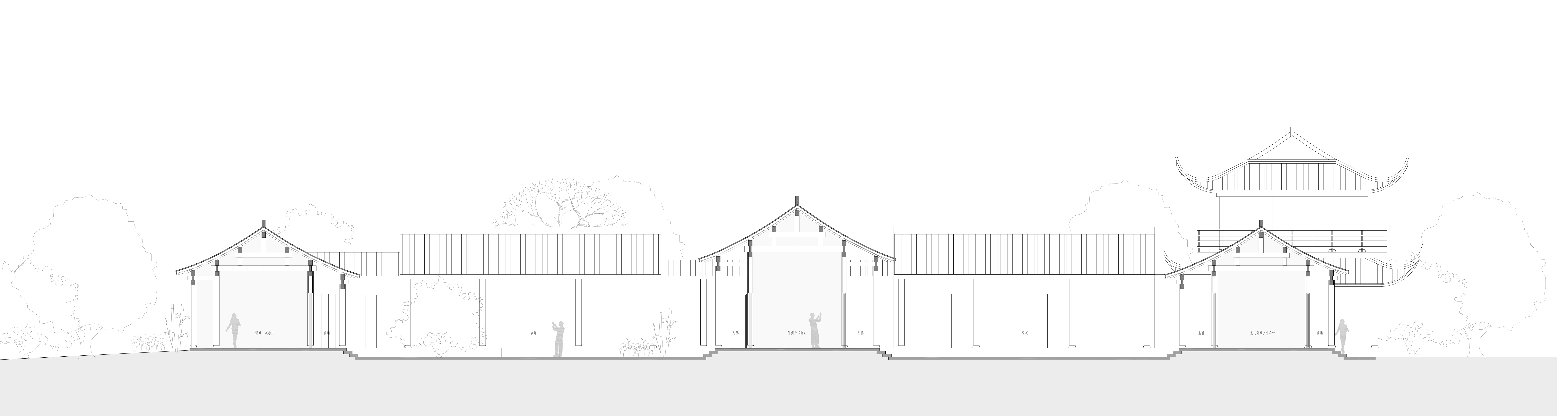 Experience center of Chinese ancient post stations by YI JIAN ...