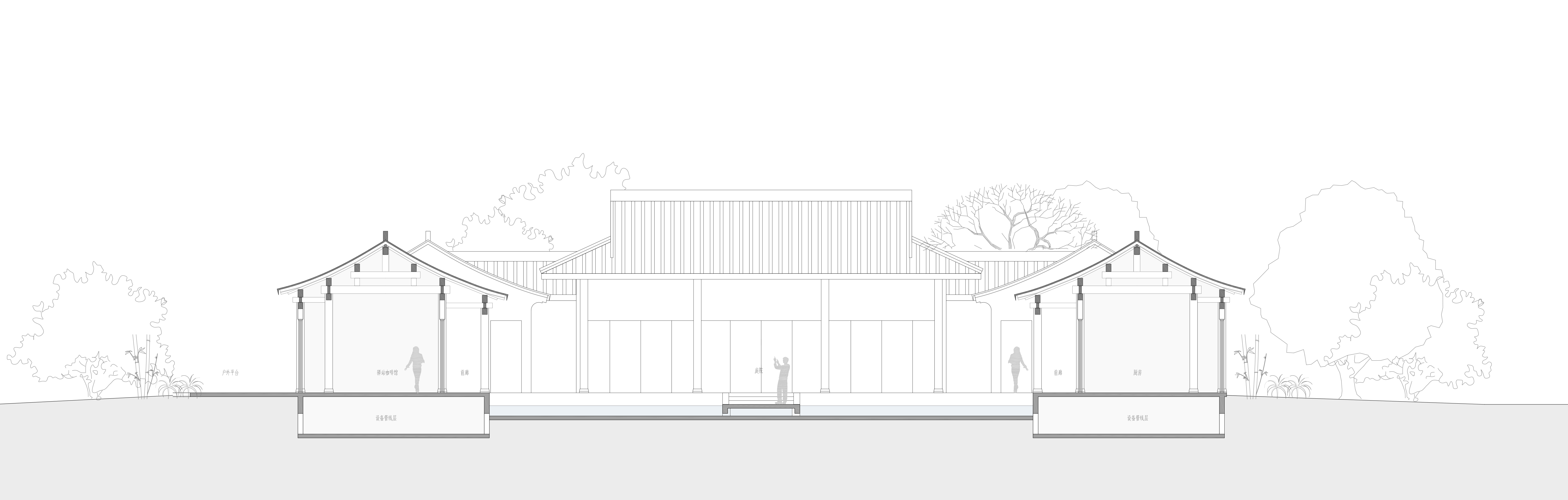 Experience center of Chinese ancient post stations by YI JIAN ...