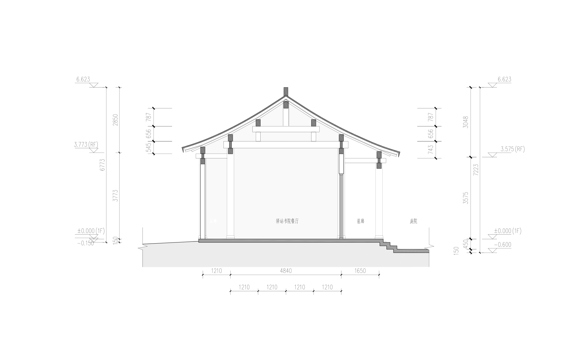 Experience center of Chinese ancient post stations by YI JIAN ...