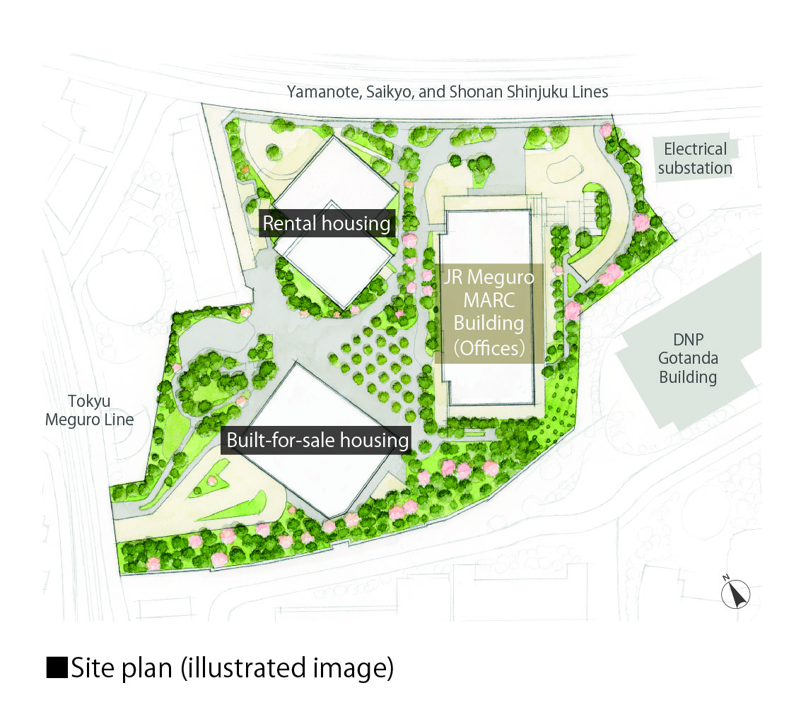 JR MEGURO MARC BUILDING by NIKKEN SEKKEI LTD - Architizer