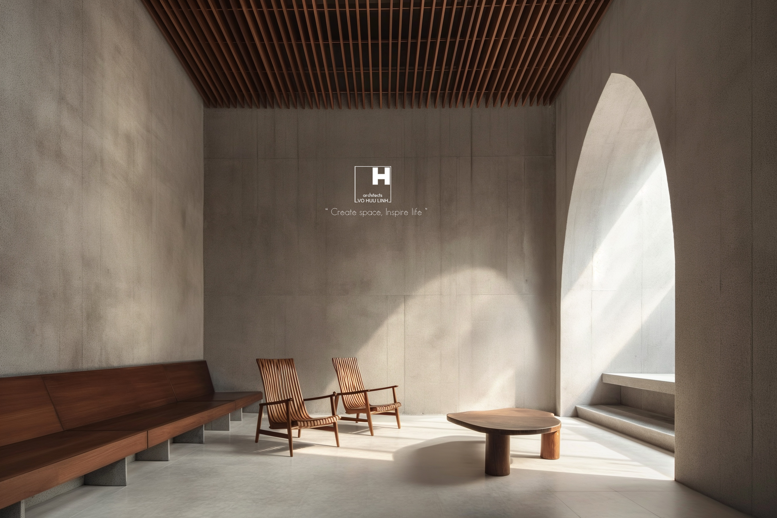 Concrete S House I Kiến trúc sư Võ Hữu Linh I Vo Huu Linh Architects by ...