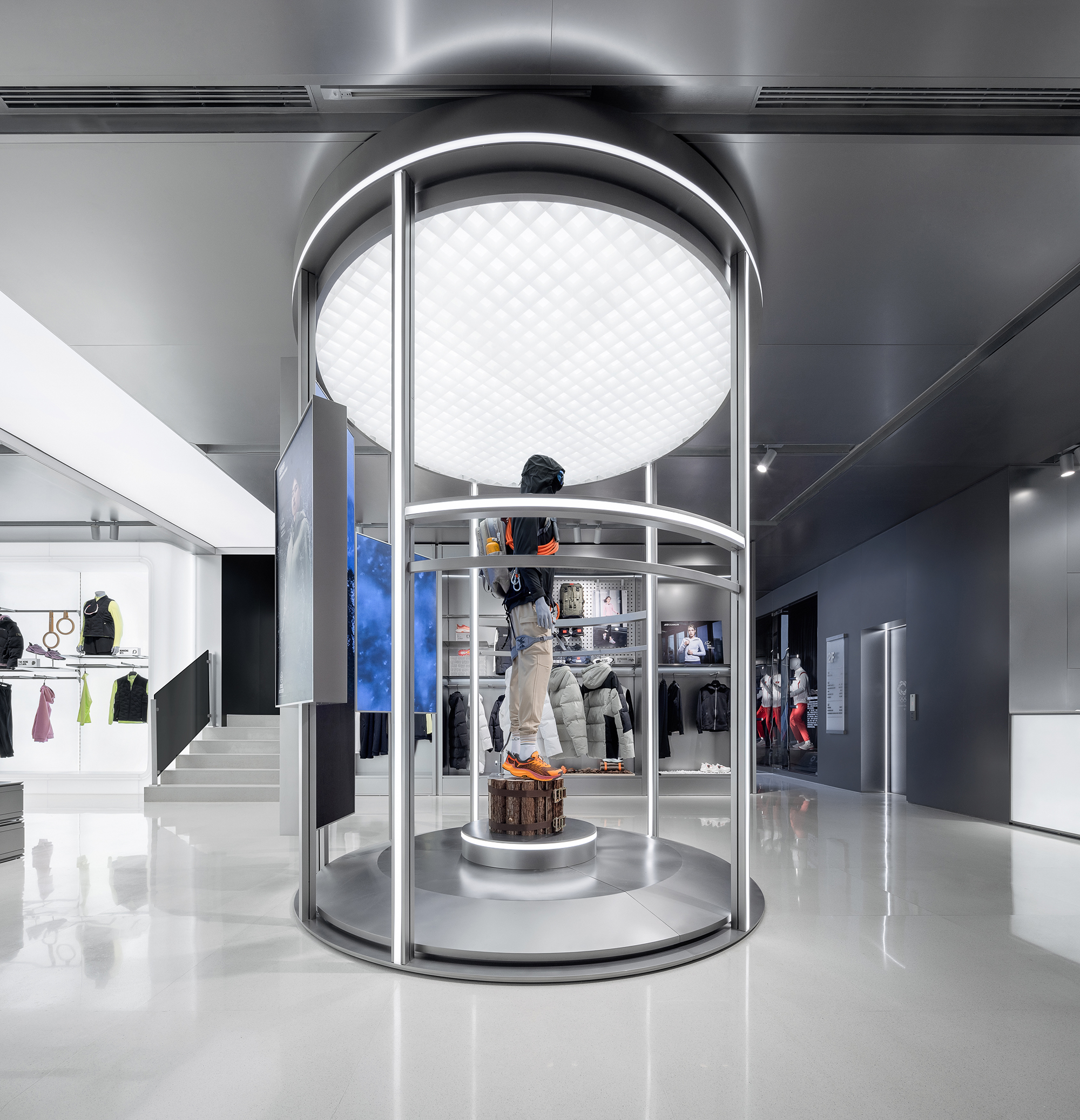 ANTA flagship Store, Wangfujing by STILL YOUNG - Architizer