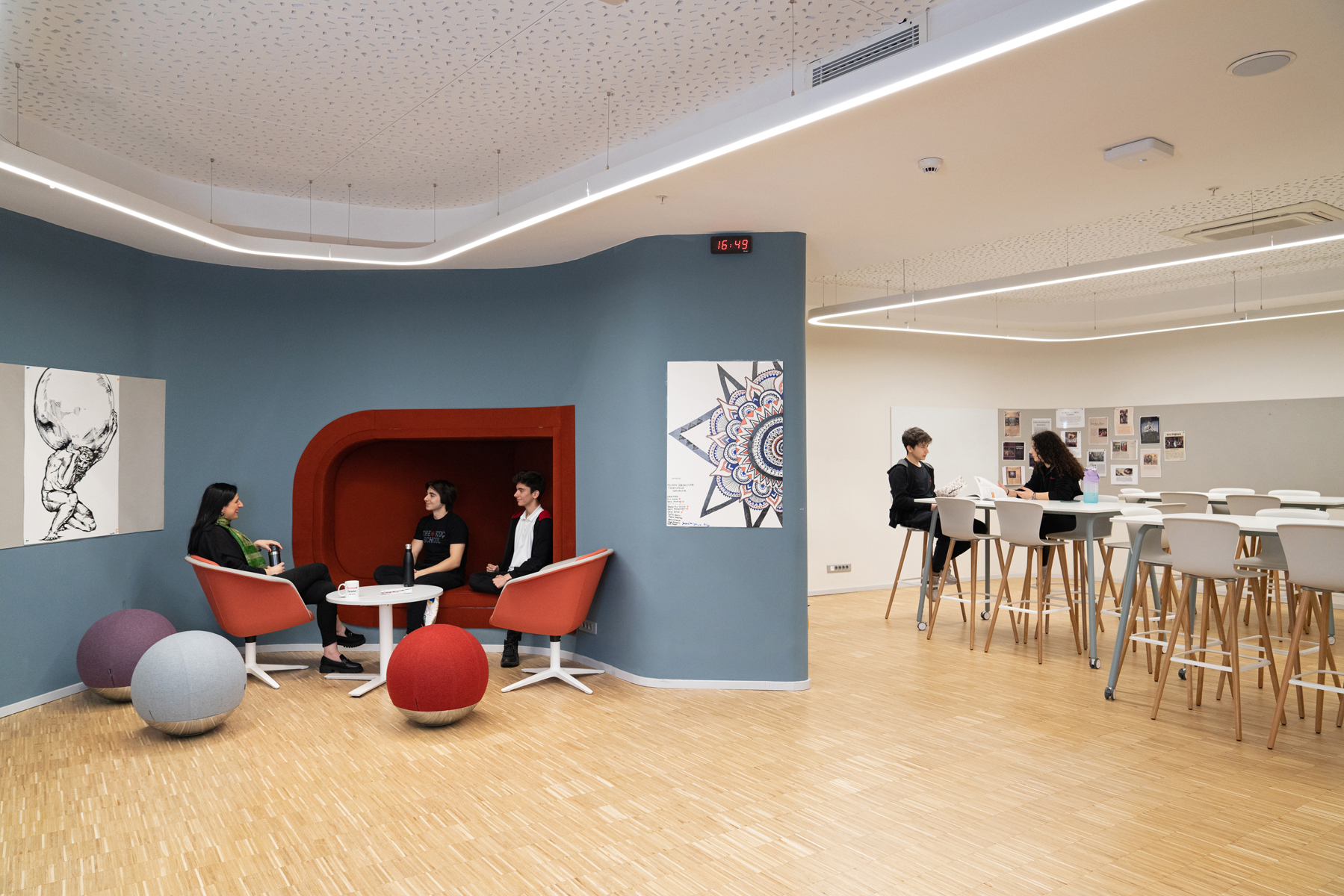 KOC School - Interior Design for New High School Building by PAB ...
