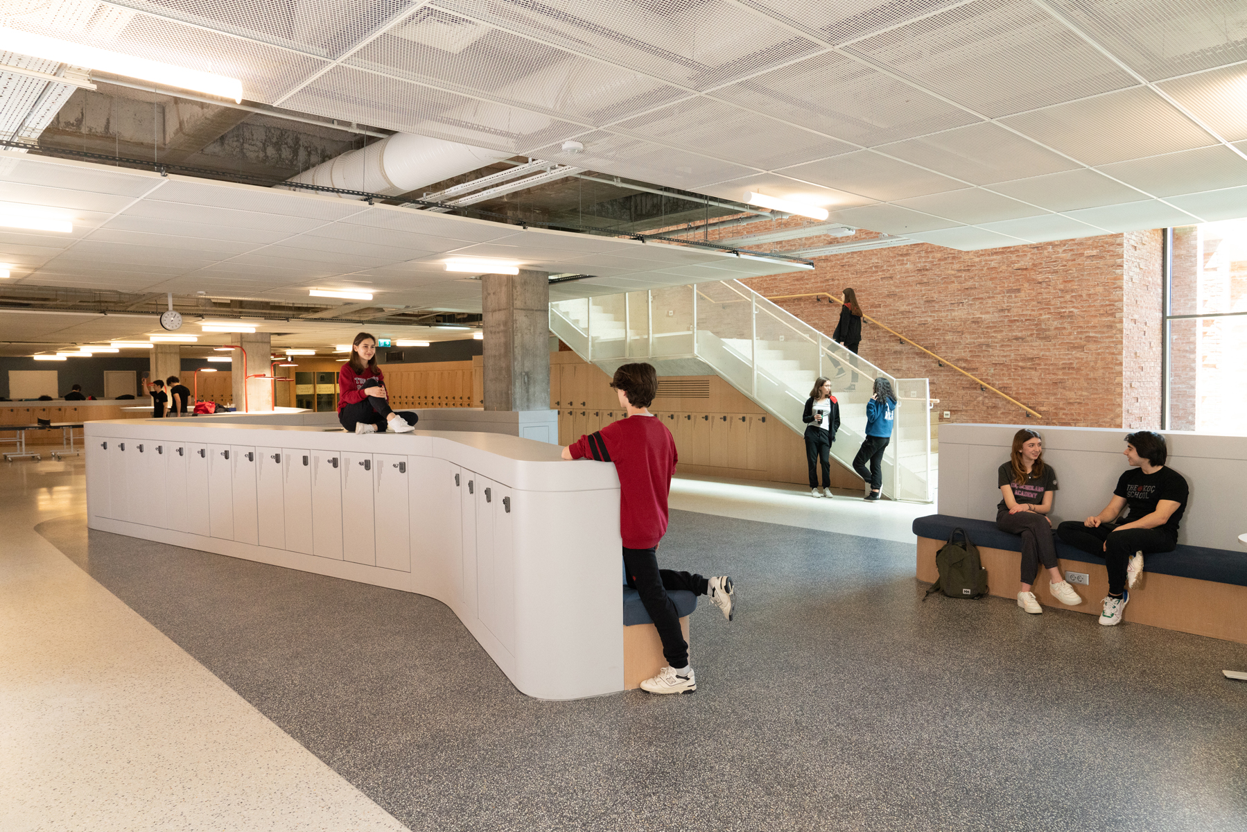 KOC School - Interior Design for New High School Building by PAB ...