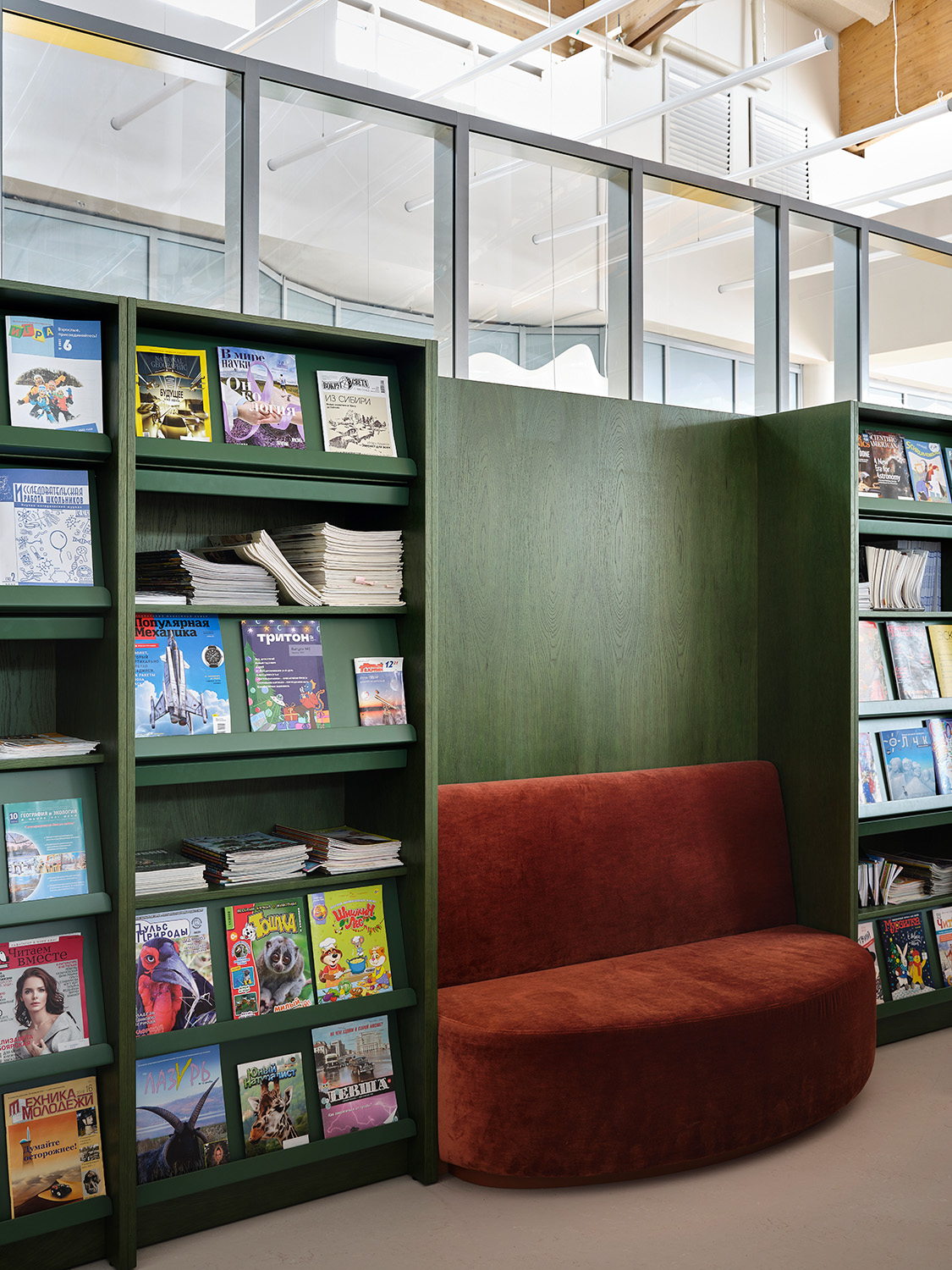 Skolkovo International Gymnasium Library by Form Bureau - Architizer