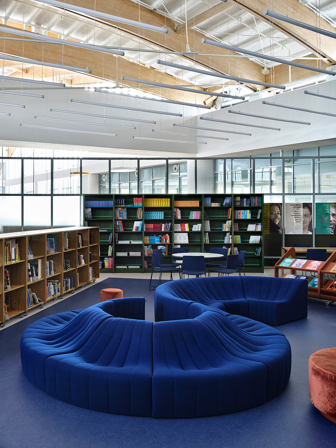 Skolkovo International Gymnasium Library by Form Bureau - Architizer