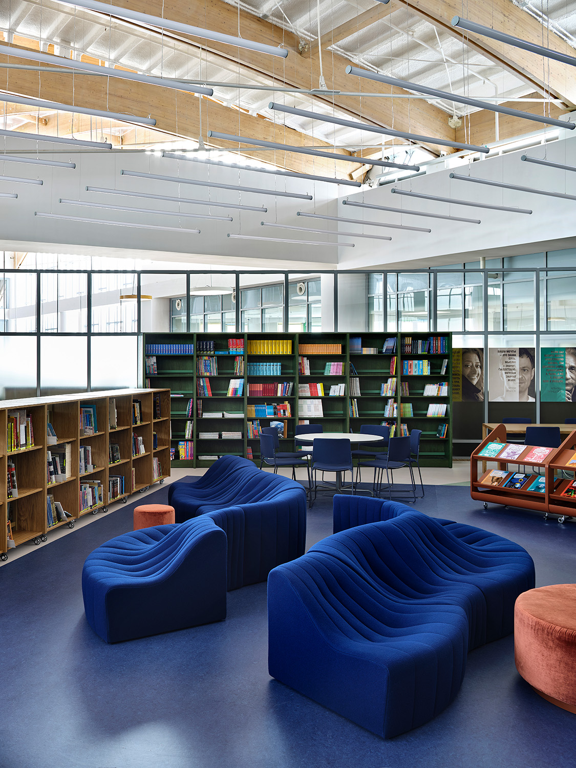 Skolkovo International Gymnasium Library by Form Bureau - Architizer