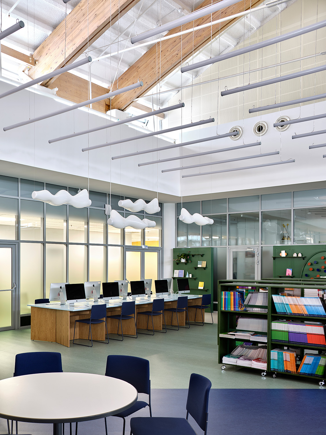 Skolkovo International Gymnasium Library by Form Bureau - Architizer