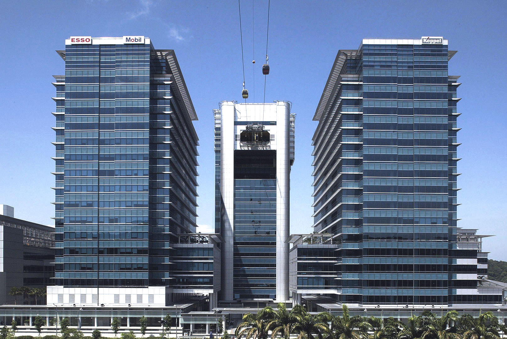 Harbourfront Tower 1 and 2, and Keppel Bay Tower by DCA Architects Pte ...