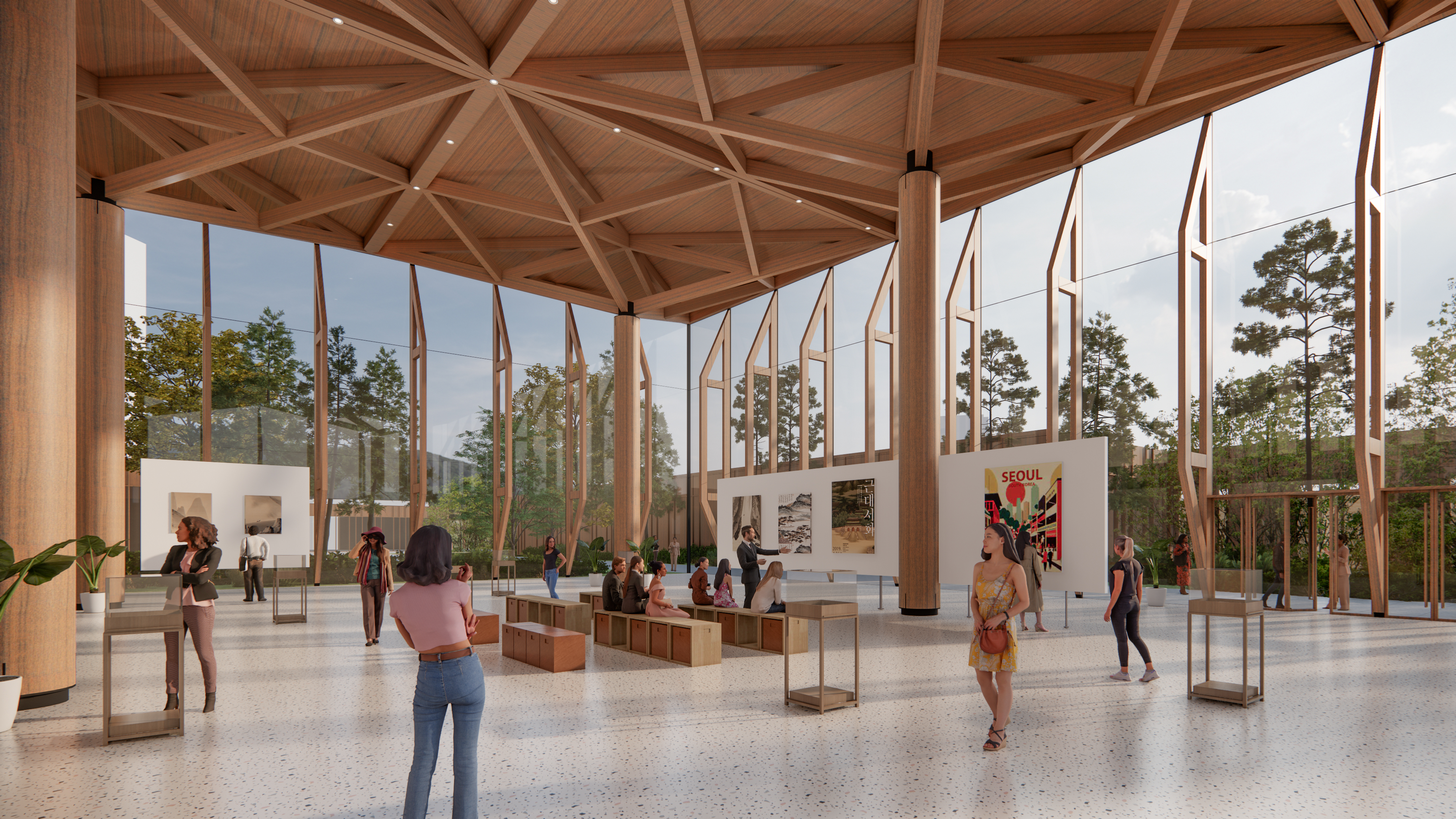 Seoul Metropolitan Dong-daemun Library competition by YI JIAN ...