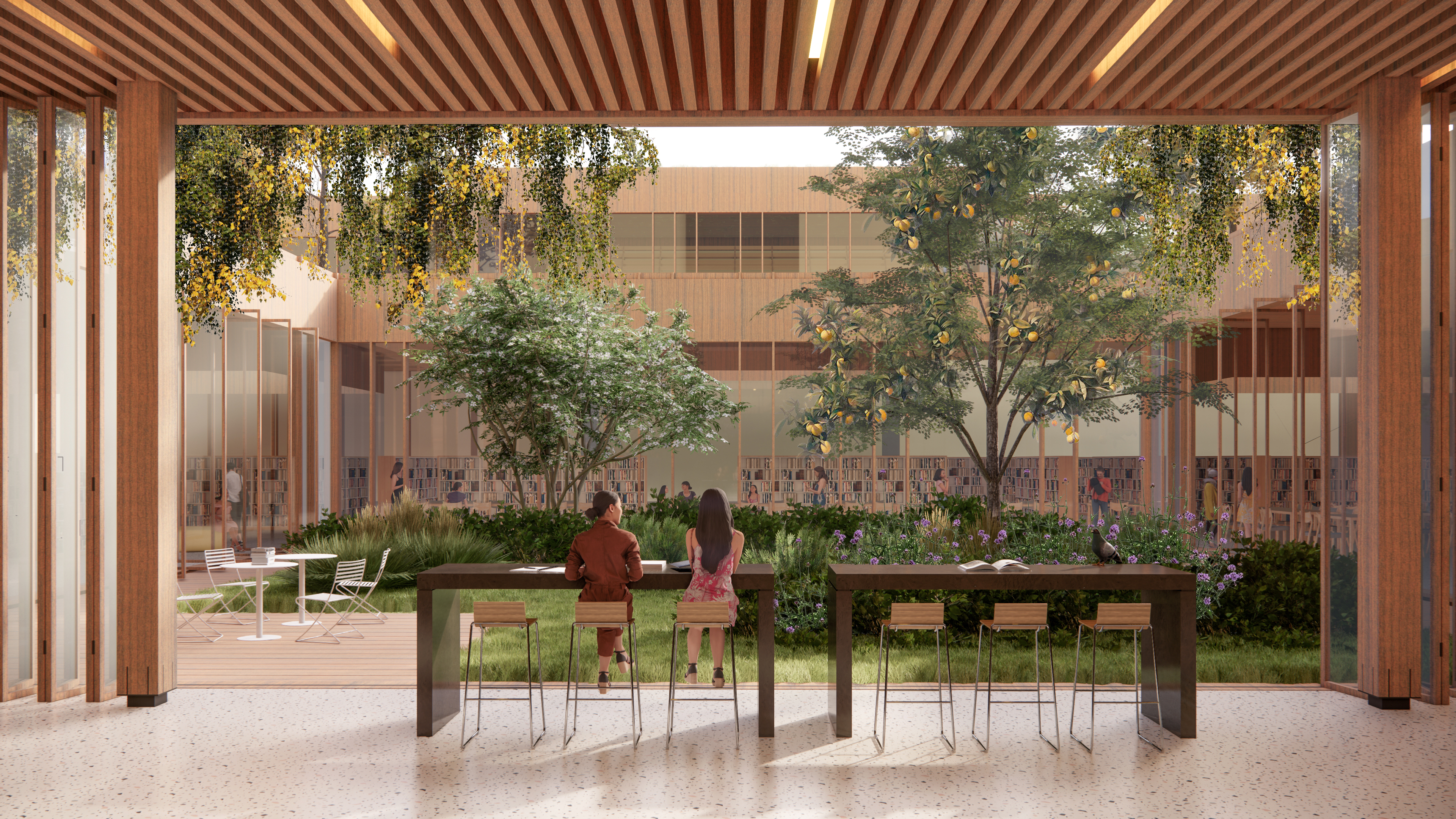 Seoul Metropolitan Dong-daemun Library competition by YI JIAN ...
