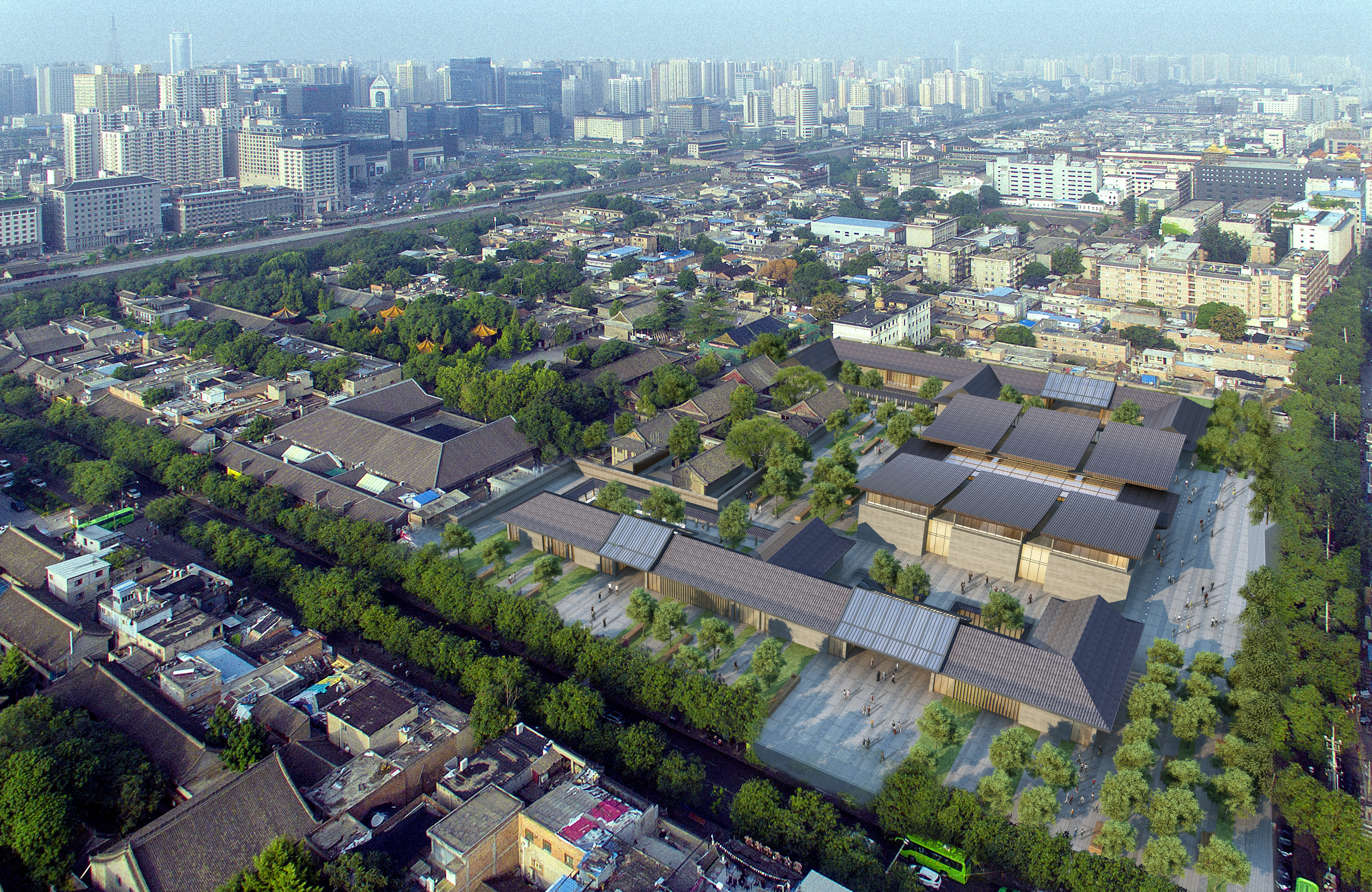 Xi'an Beilin Museum’s Expansion by YI JIAN ARCHITECTS - Architizer