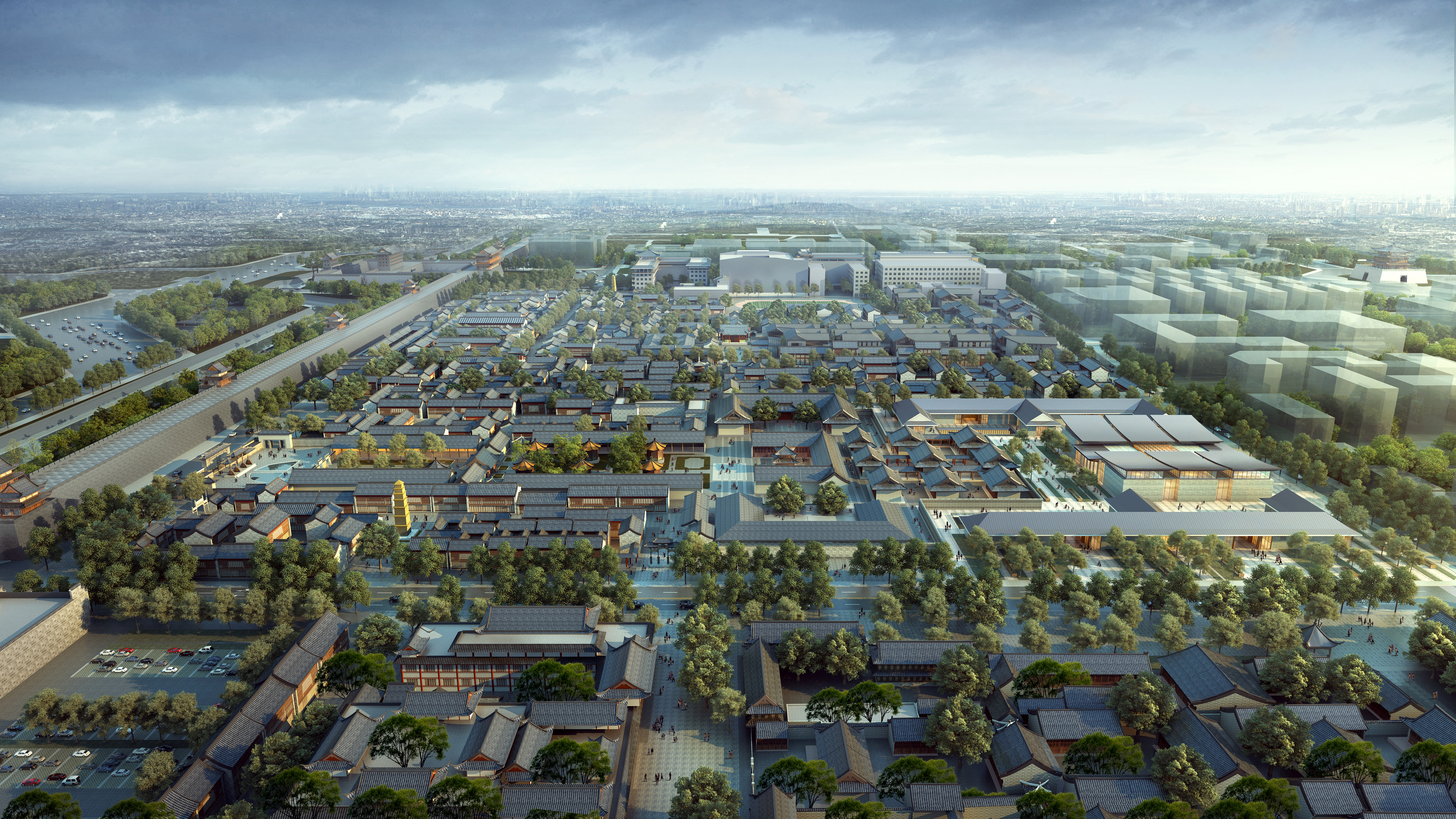 Xi'an Beilin Museum’s Expansion by YI JIAN ARCHITECTS - Architizer