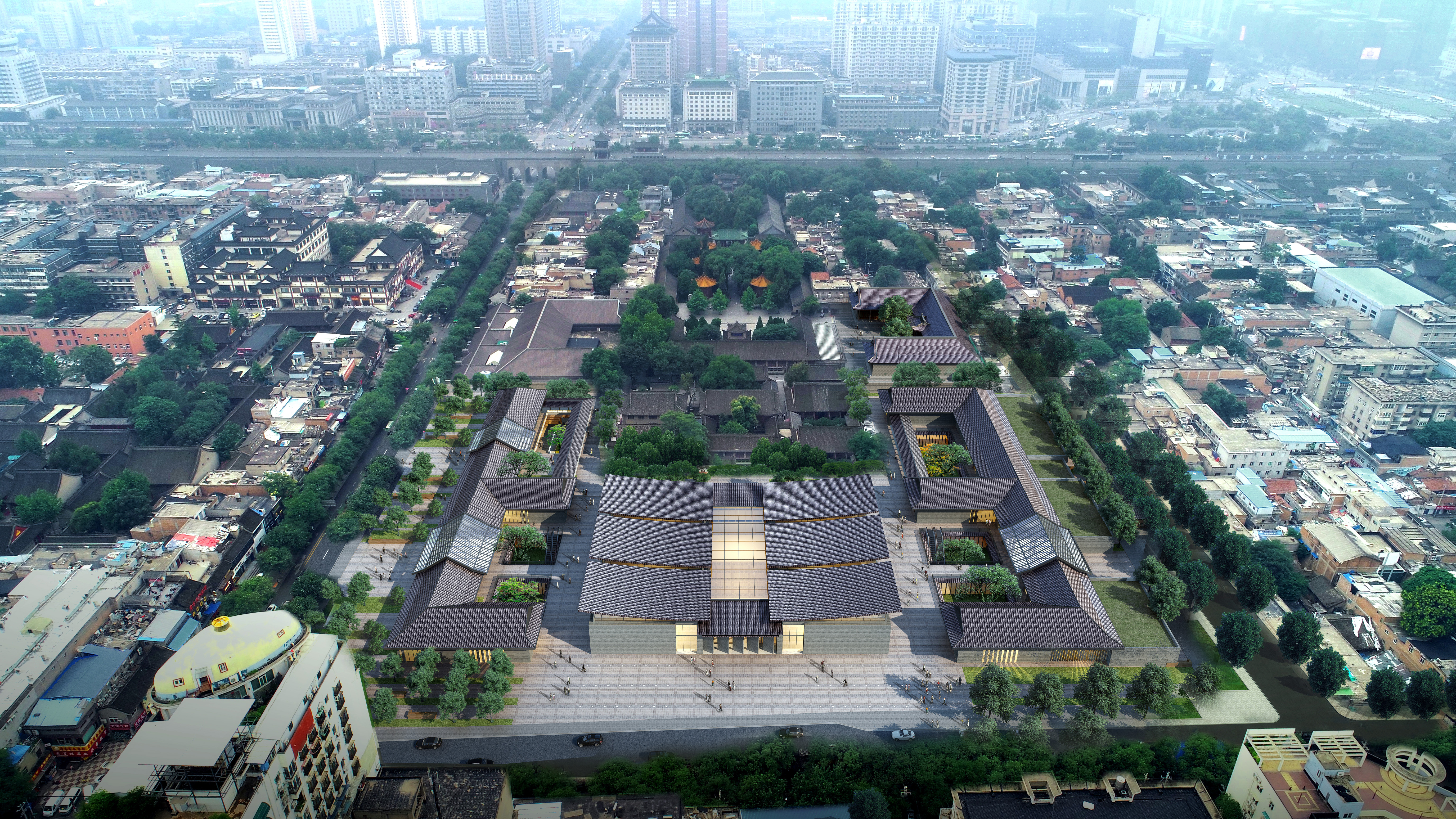 Xi'an Beilin Museum’s Expansion by YI JIAN ARCHITECTS - Architizer