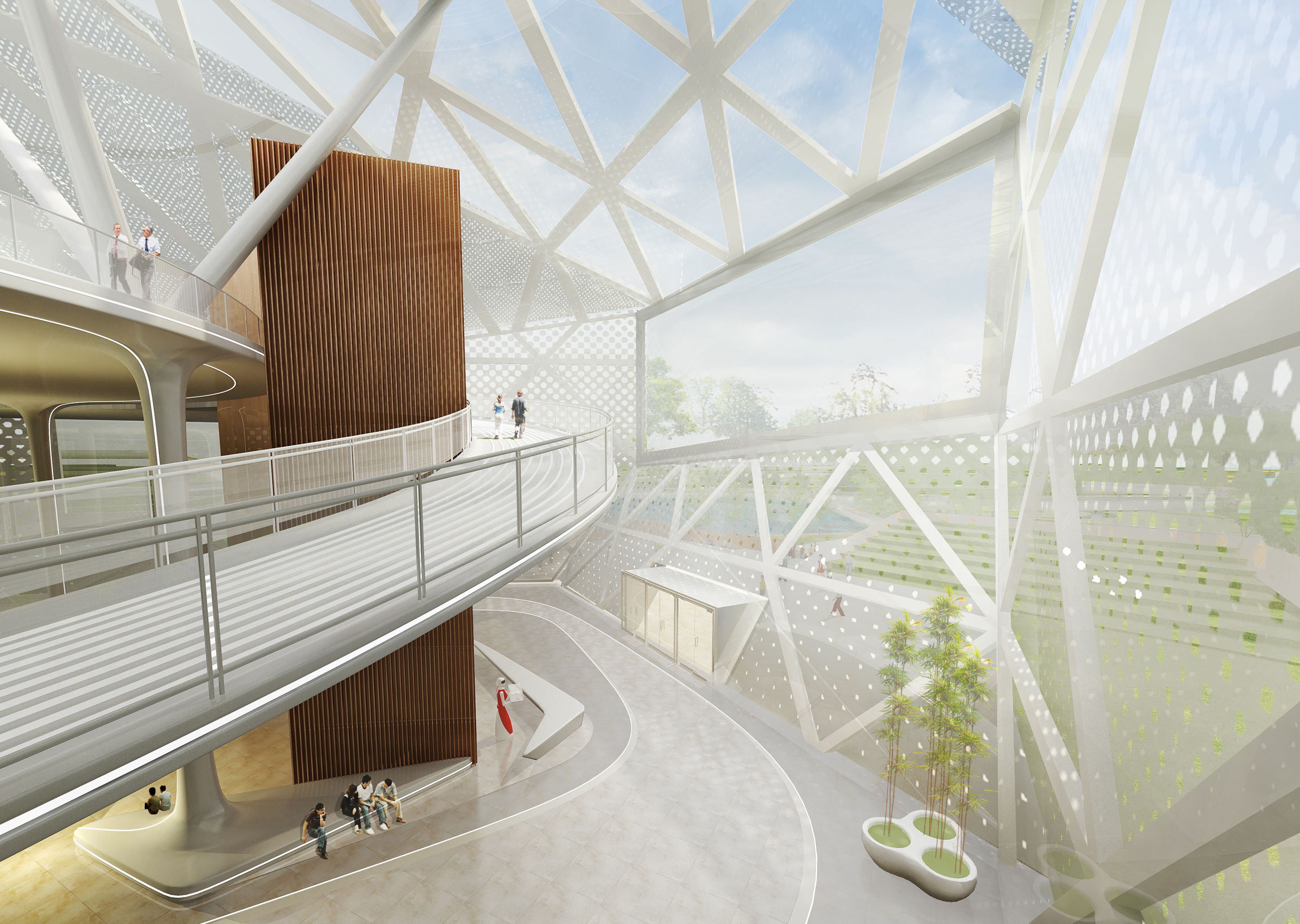 Sichuan Eco-City Exhibition Hall by YI JIAN ARCHITECTS - Architizer