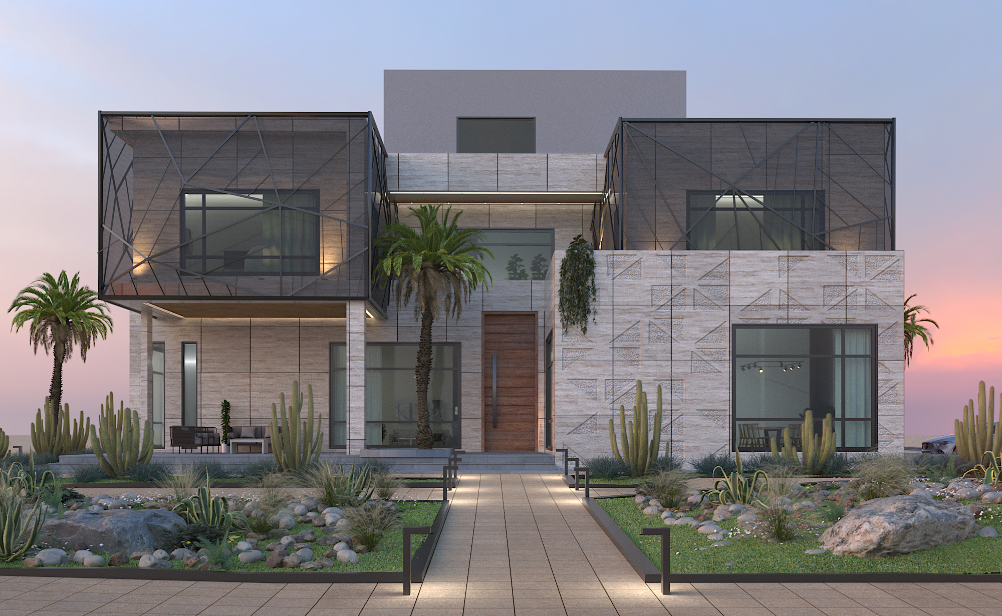 Desert Flower House by ILLUMINATE design + build - Architizer