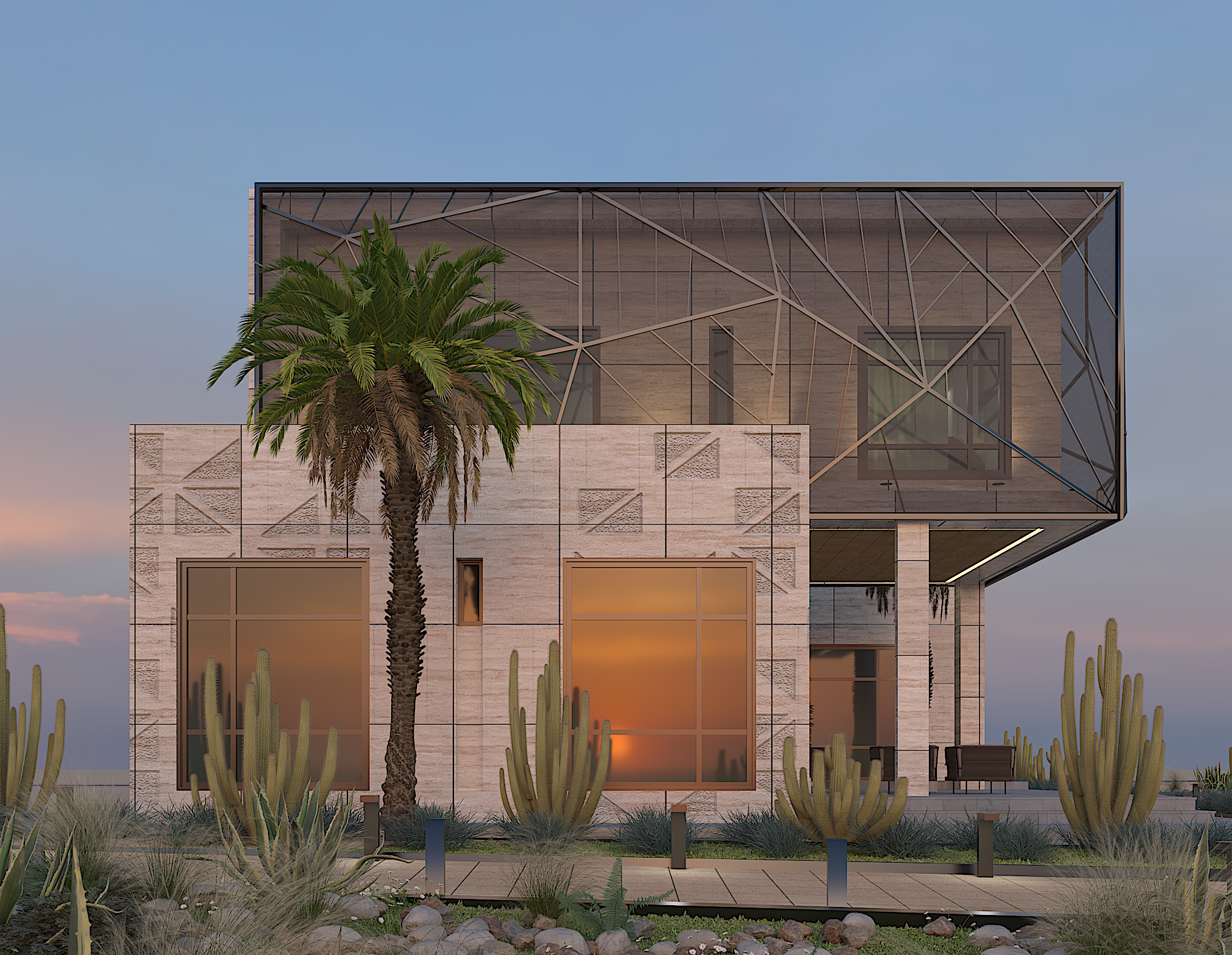 Desert Flower House by ILLUMINATE design + build - Architizer