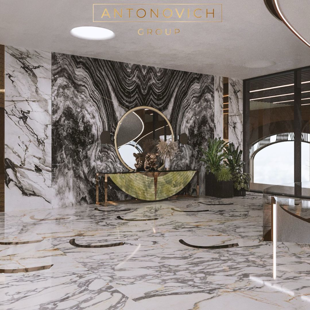 Spacious Sitting Area for a World-Class Villa by LUXURY ANTONOVICH ...