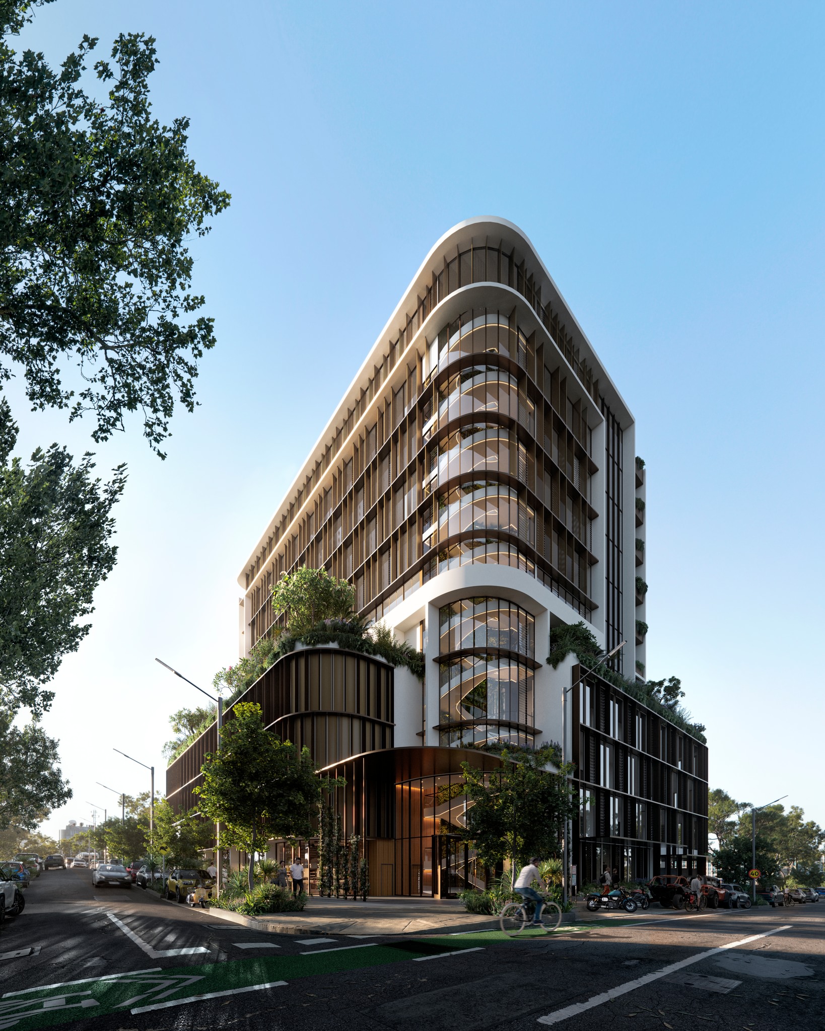 Exterior visualization of the upcoming North Star Medical Centre in ...