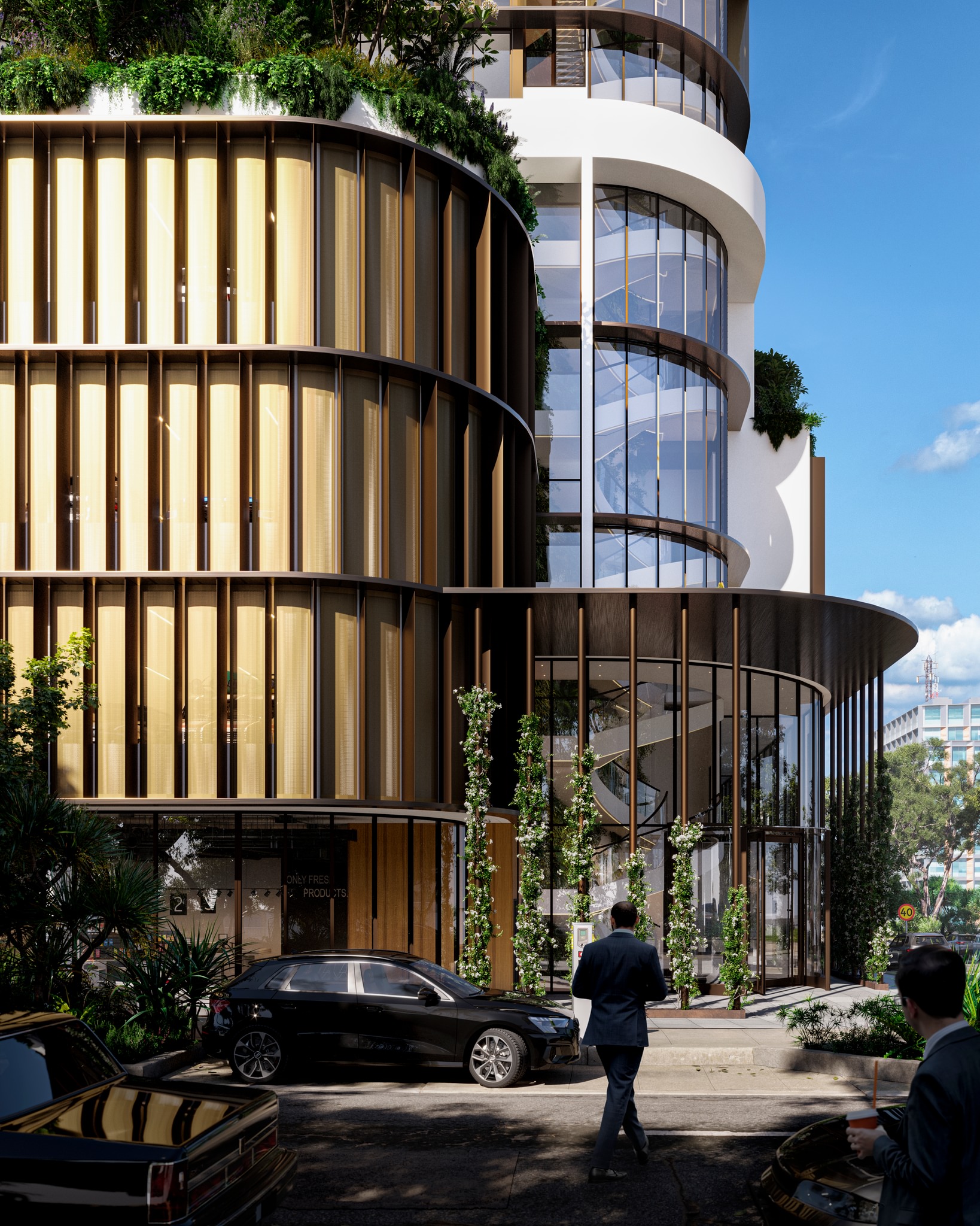 Exterior visualization of the upcoming North Star Medical Centre in ...