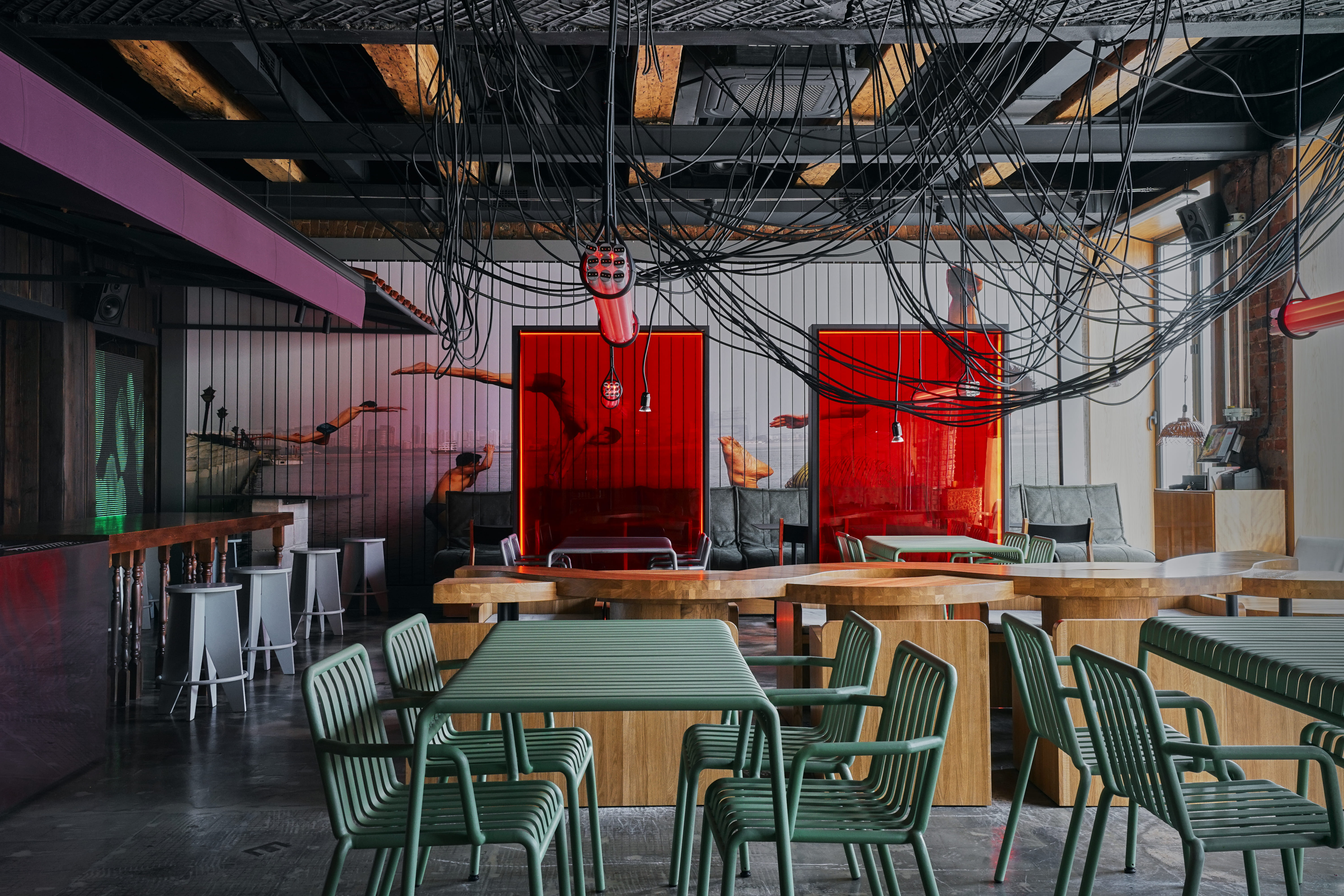 OSSU EATERY barroom by DA bureau - Architizer