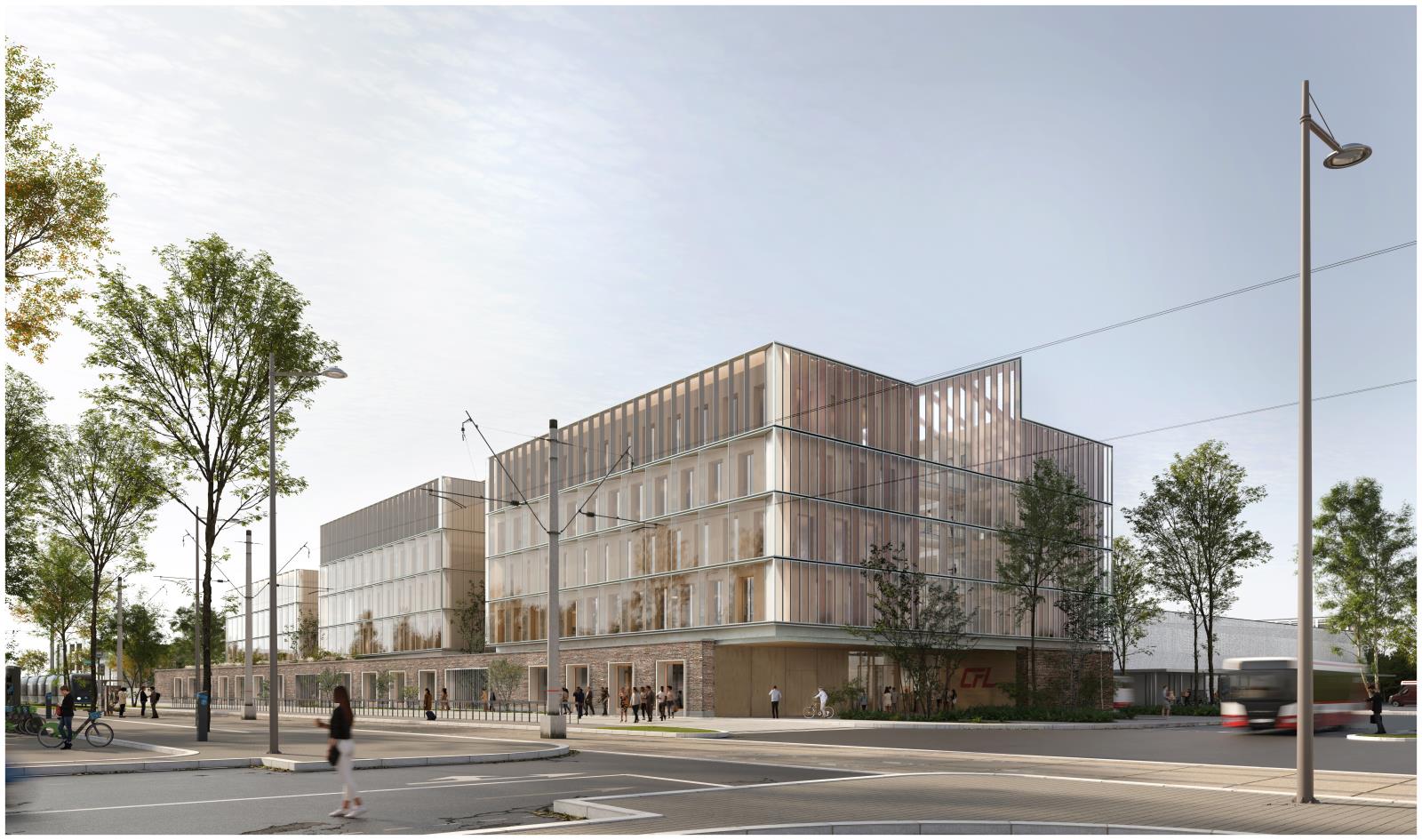 CFL Dernier Sol - Luxembourg by BALLINIPITT architectes urbanistes ...