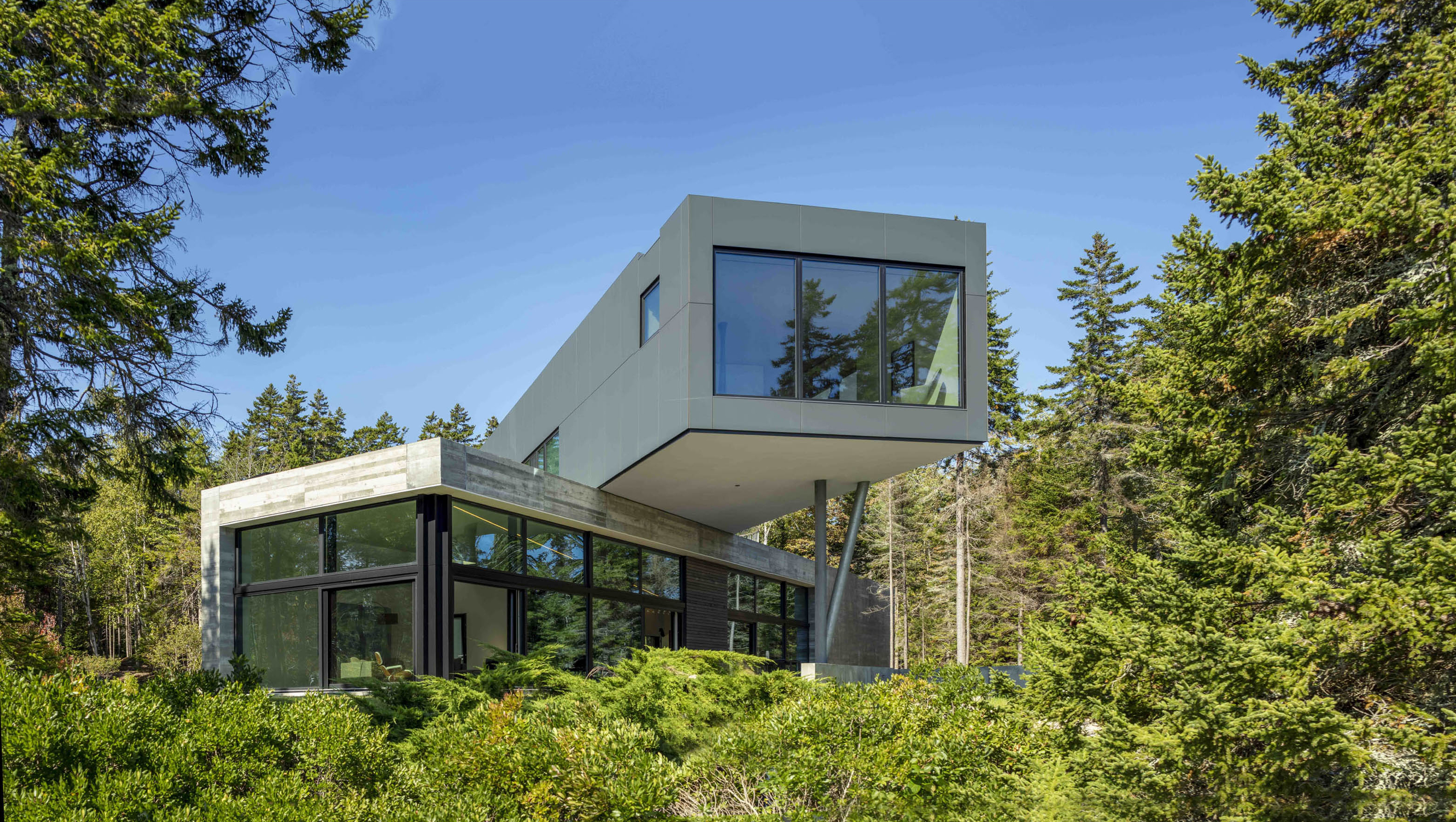 House on a Bay by Elliott Architects - Architizer