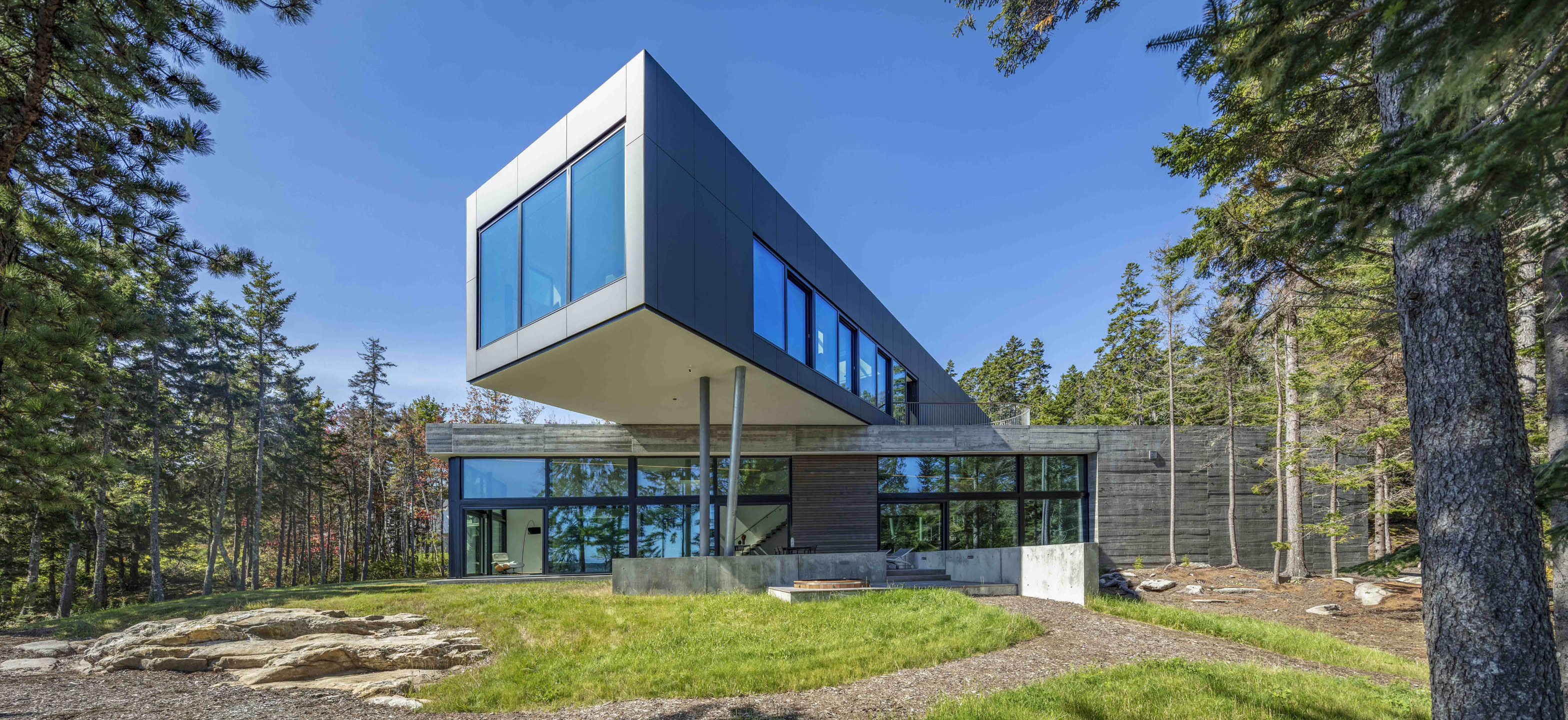 House on a Bay by Elliott Architects - Architizer