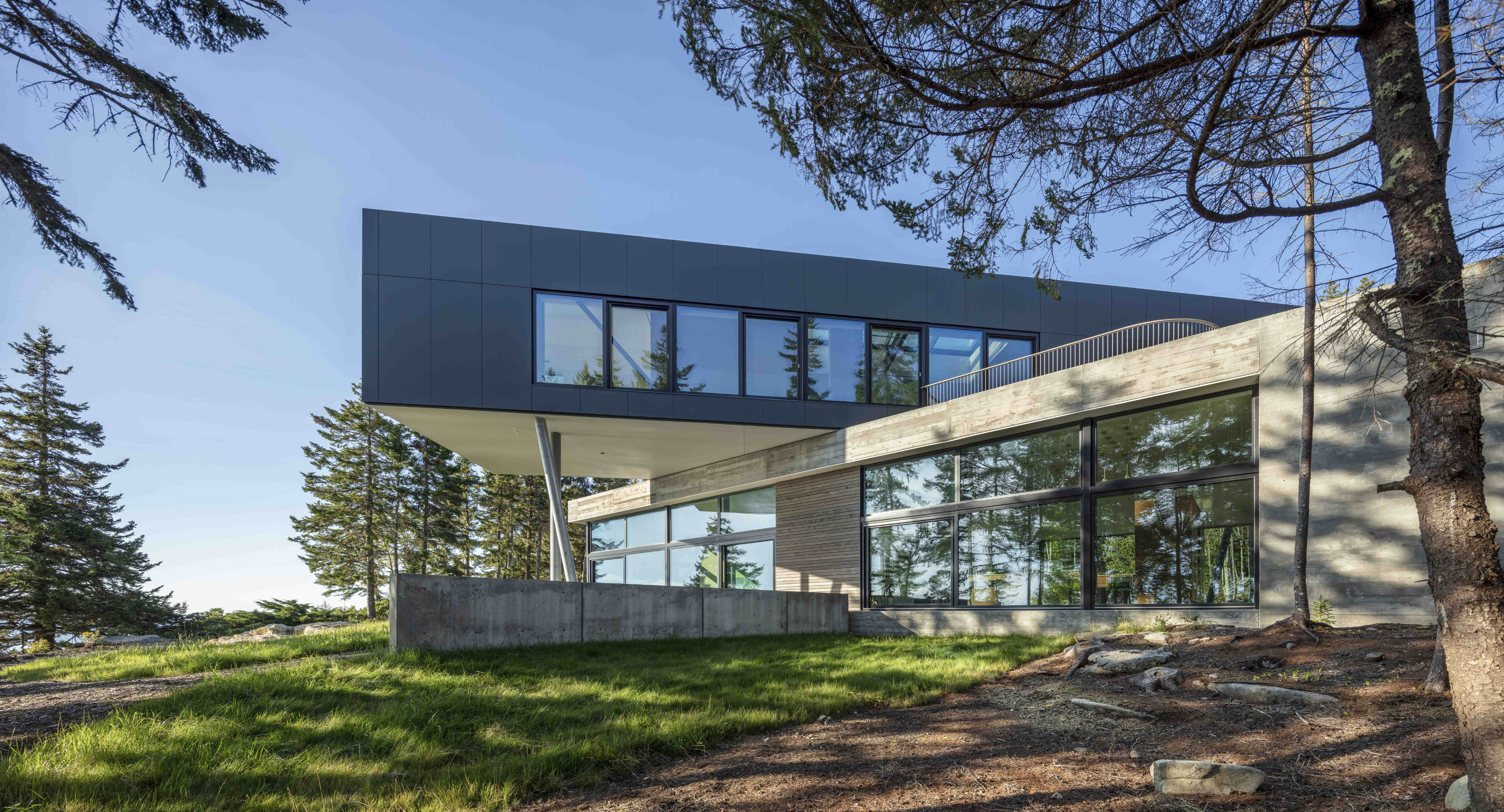 House on a Bay by Elliott Architects - Architizer