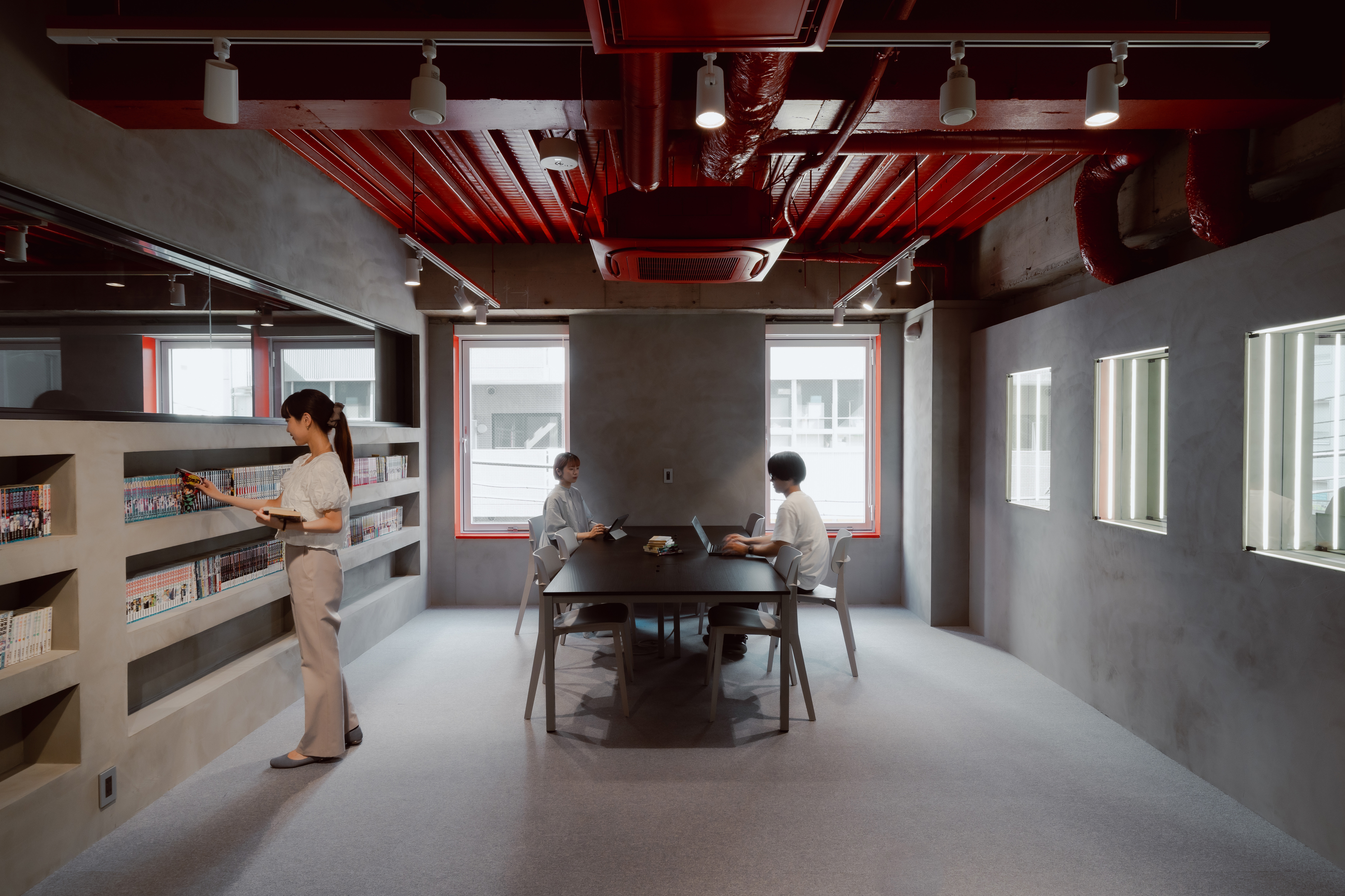 Japanese WEB Manga studio by GAMMA Architects - Architizer