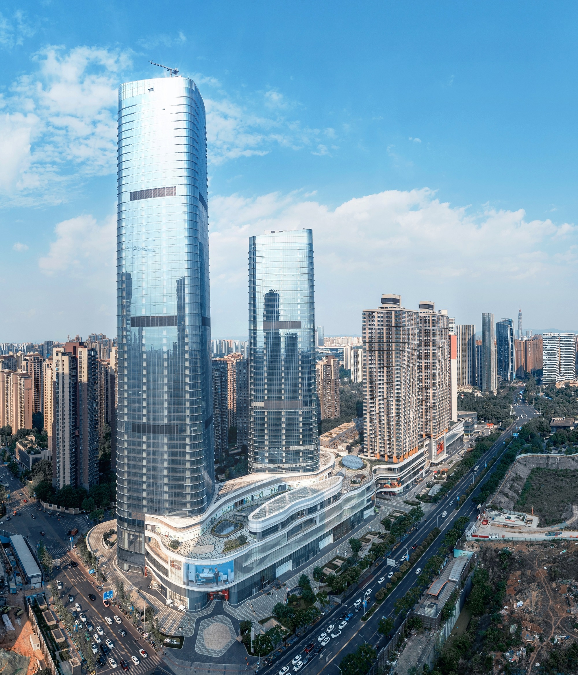 The Aedas-designed Retail Destination Interwoven with Nature by Aedas ...