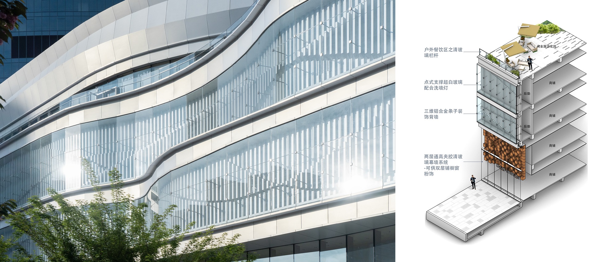 The Aedas-designed Retail Destination Interwoven with Nature by Aedas ...