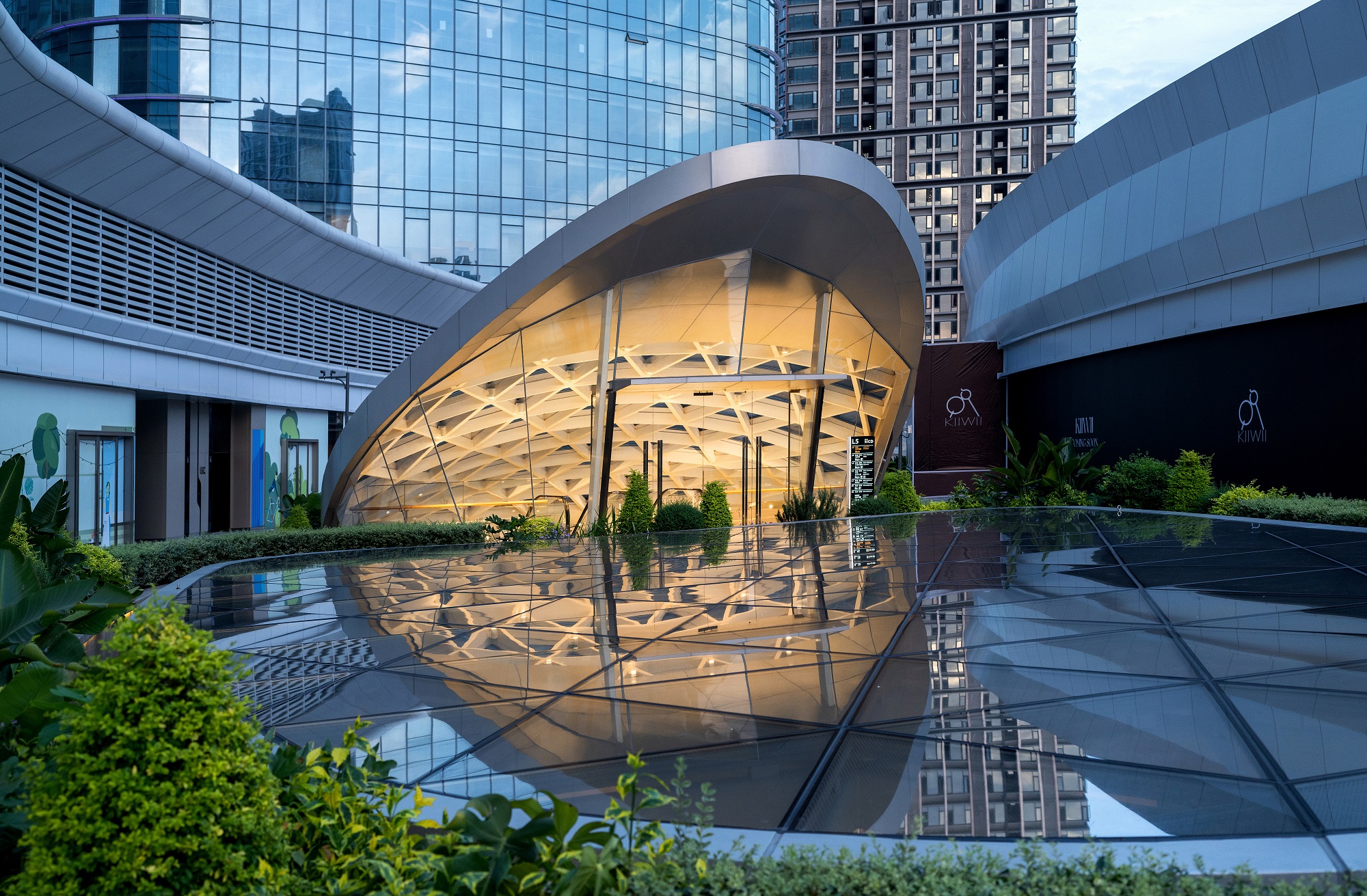 The Aedas-designed Retail Destination Interwoven with Nature by Aedas ...