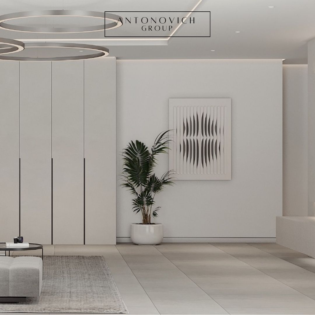 Modern Minimalist Apartment Interior Design by LUXURY ANTONOVICH DESIGN ...