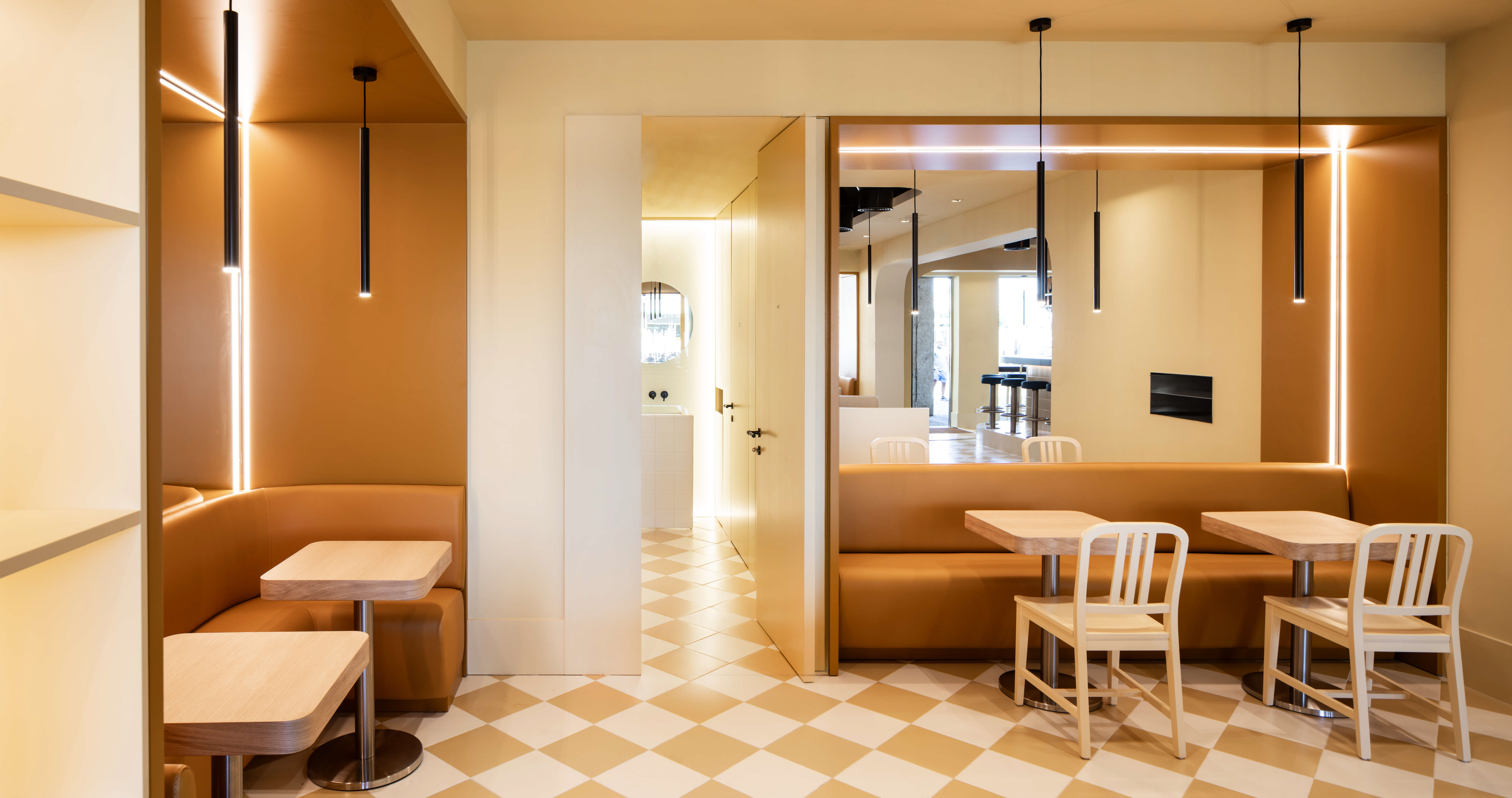 RM RESTAURANT&SNACK BAR by ESQVTA | interior design & architecture ...