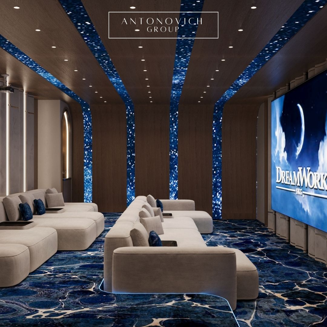 High Definition Tech nology for Home Cinema Interior Design by LUXURY ...