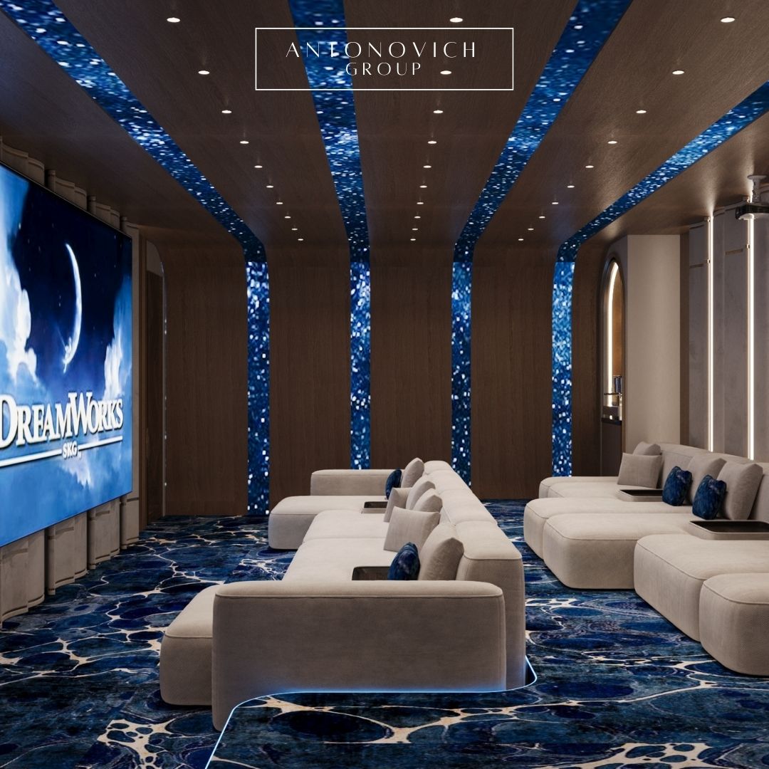 High Definition Tech nology for Home Cinema Interior Design by LUXURY ...