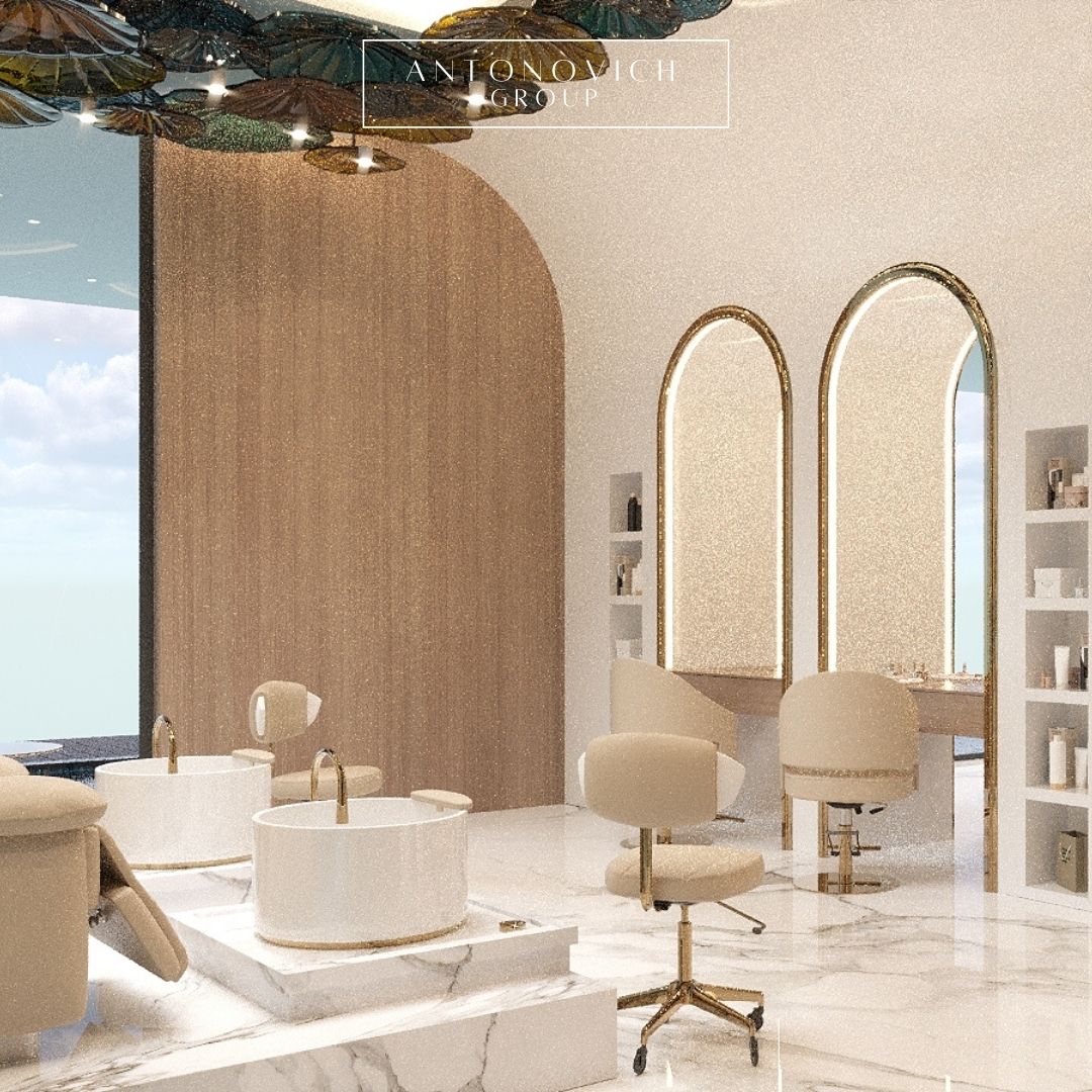 Beauty Redefined: Antonovich Group's Salon Interior Design & Fit-Out by ...