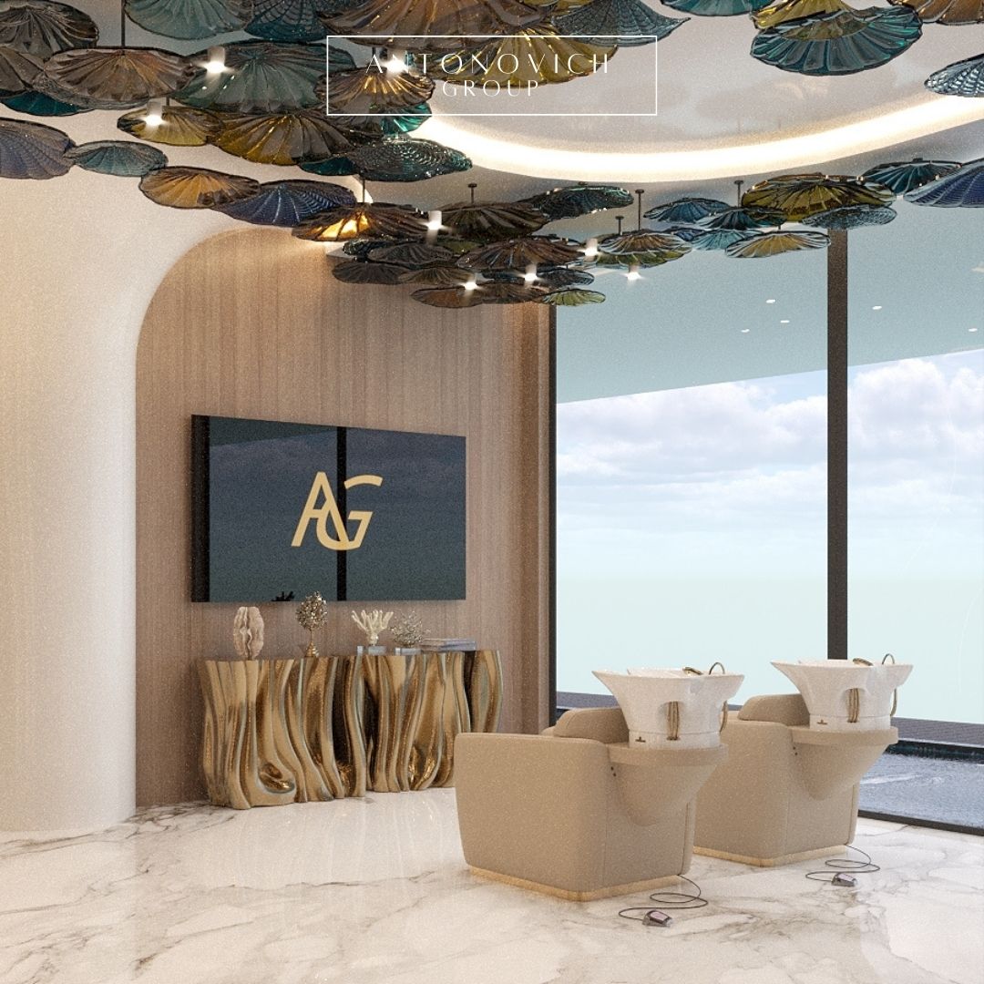 Beauty Redefined: Antonovich Group's Salon Interior Design & Fit-Out by ...