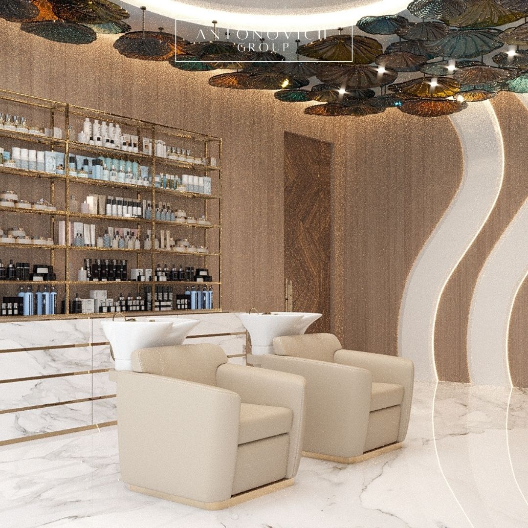 Beauty Redefined: Antonovich Group's Salon Interior Design & Fit-Out by ...