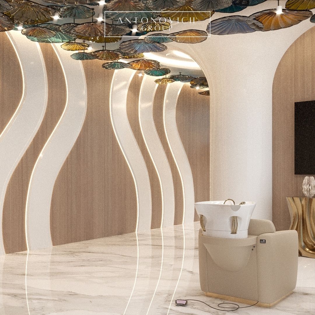 Beauty Redefined: Antonovich Group's Salon Interior Design & Fit-Out by ...