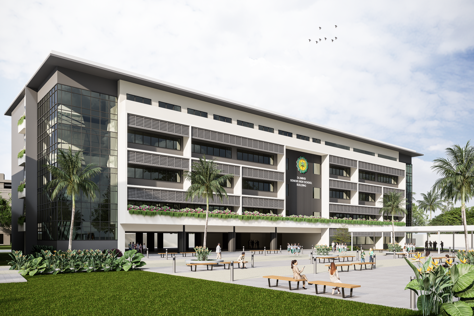 Medical Senior High School Building by THE SAGE GROUP ASIA - Architizer