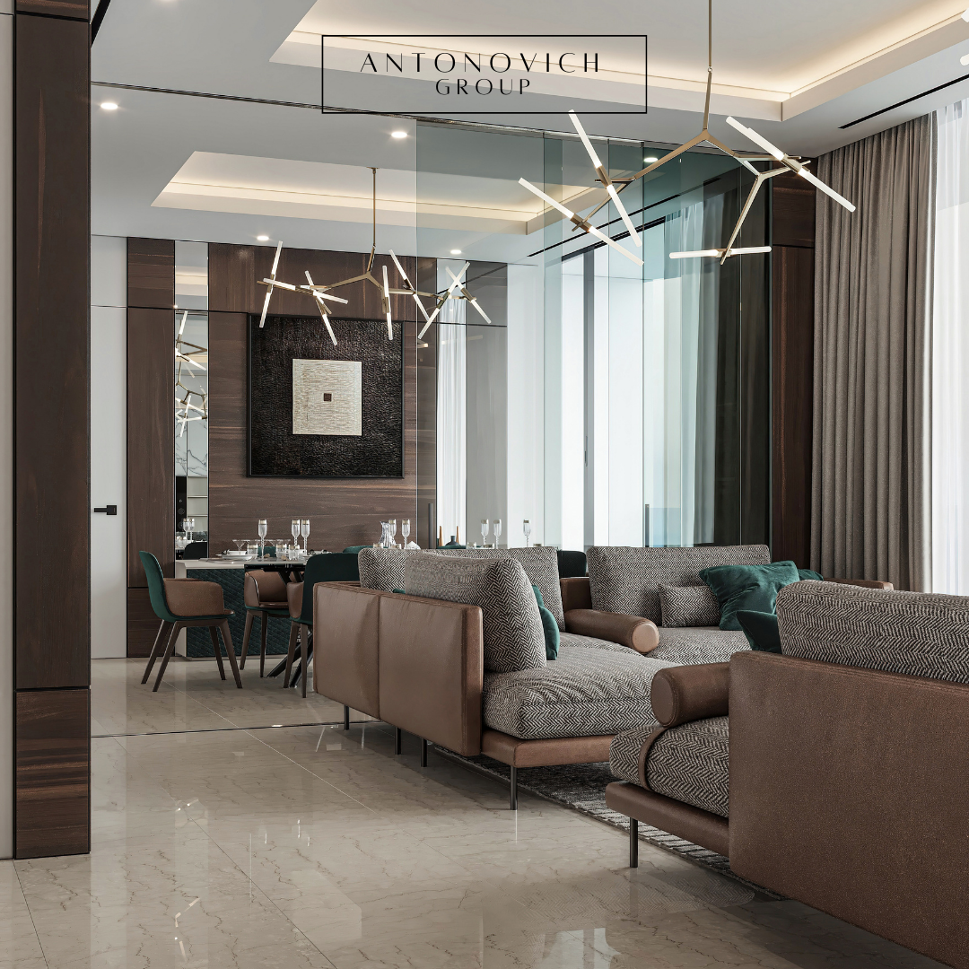 Serenity Redefined: Antonovich Group's Modern Bedroom Interior Design ...