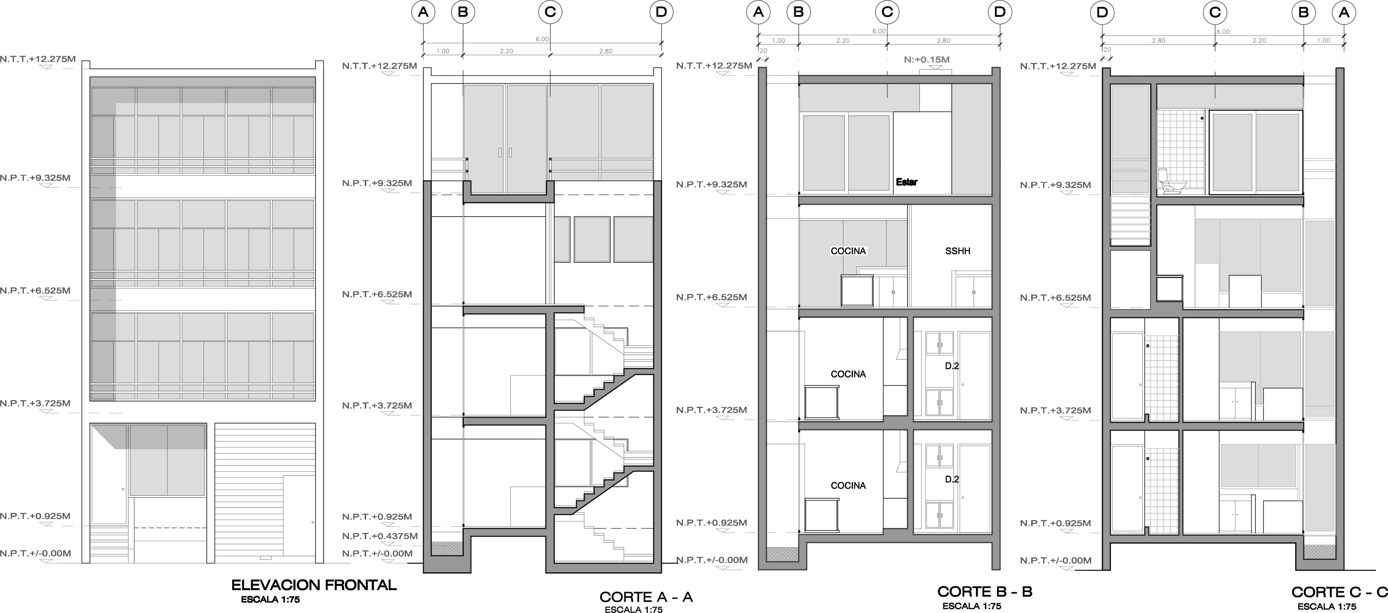 Multi-Family Residential Building by Martin Garcia Fry Architects ...
