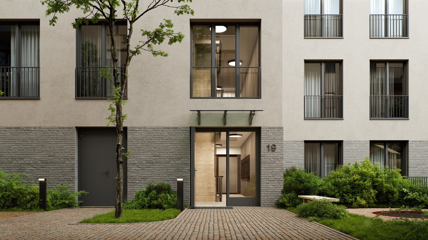 Exterior Visualization of Berlin Pankow - a New Residential Complex in ...