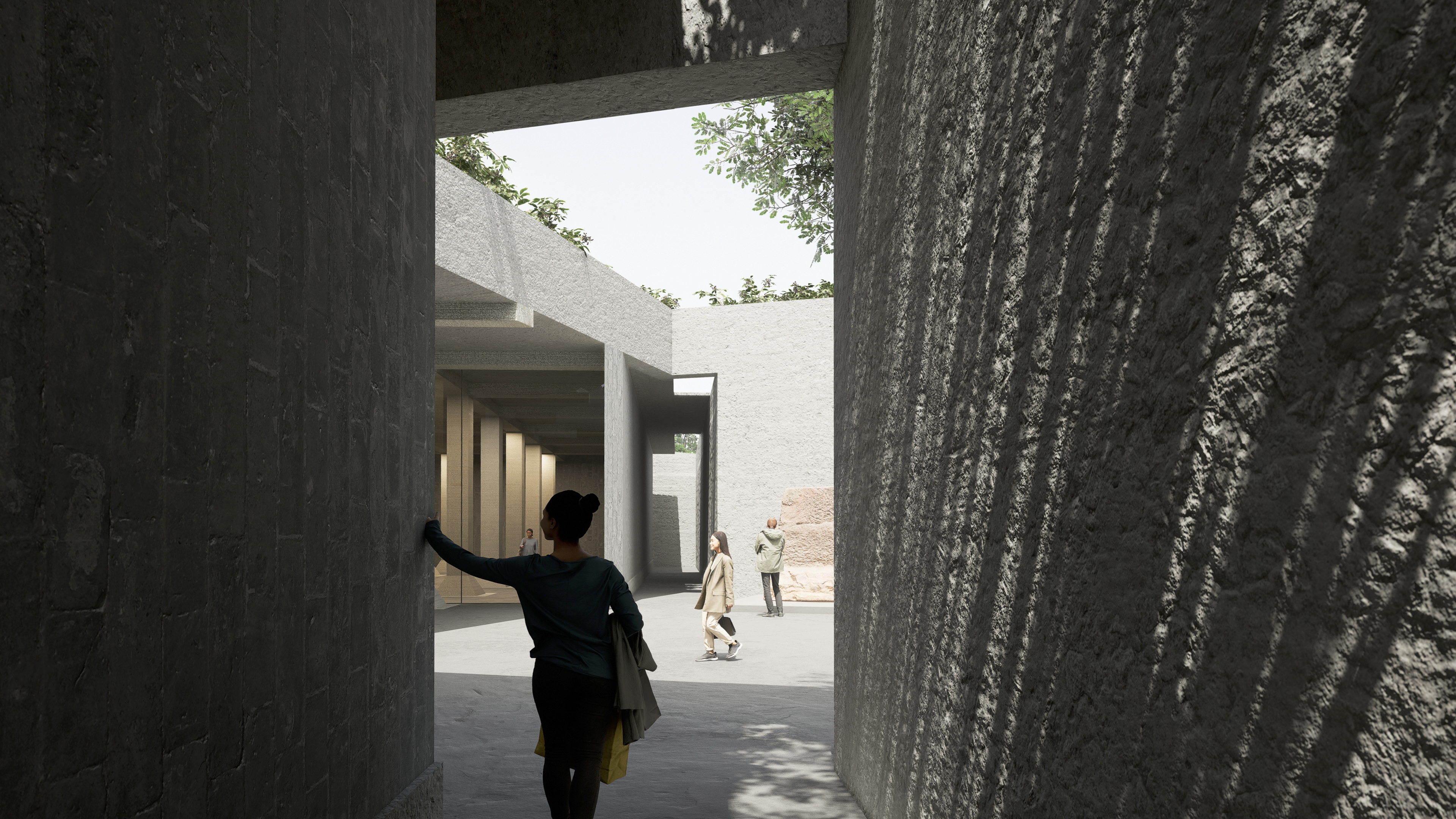 Nanjing Stone City Site Museum Entrance Design Competition by PILLS ...
